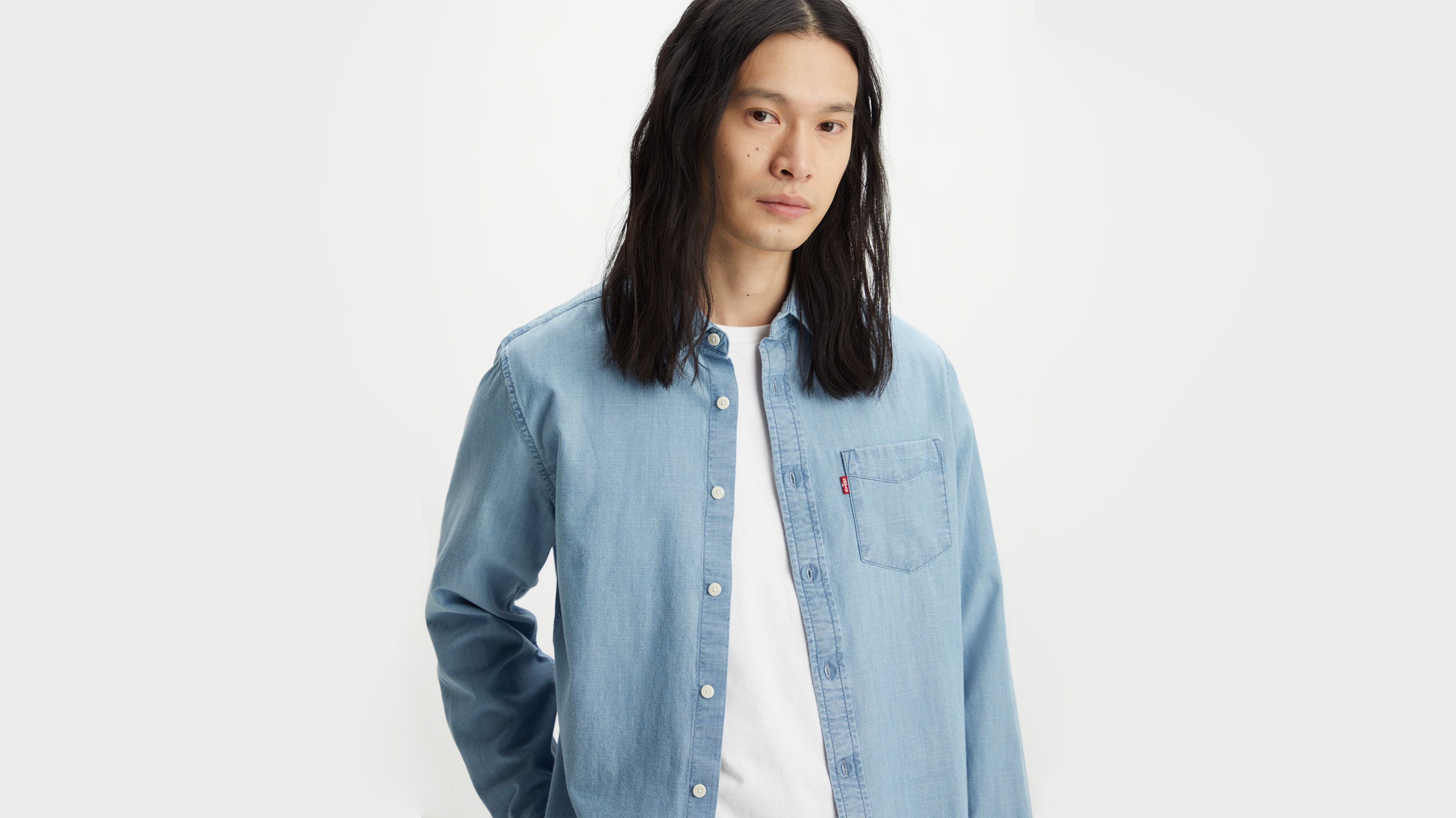 Sunset One Pocket Button-up Shirt - Blue | Levi's® US