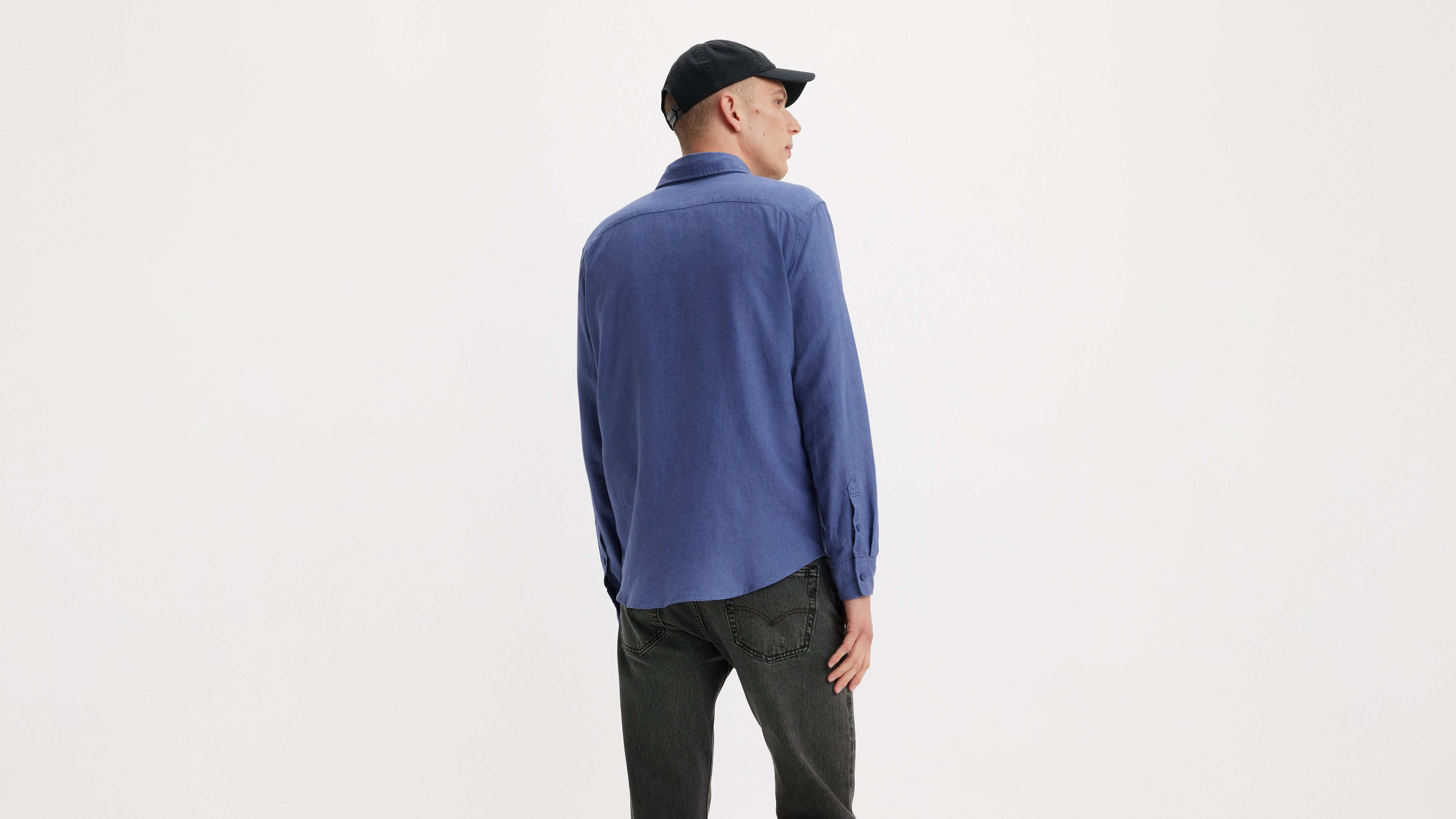 Sunset One Pocket Standard Fit Shirt - Blue | Levi's® US