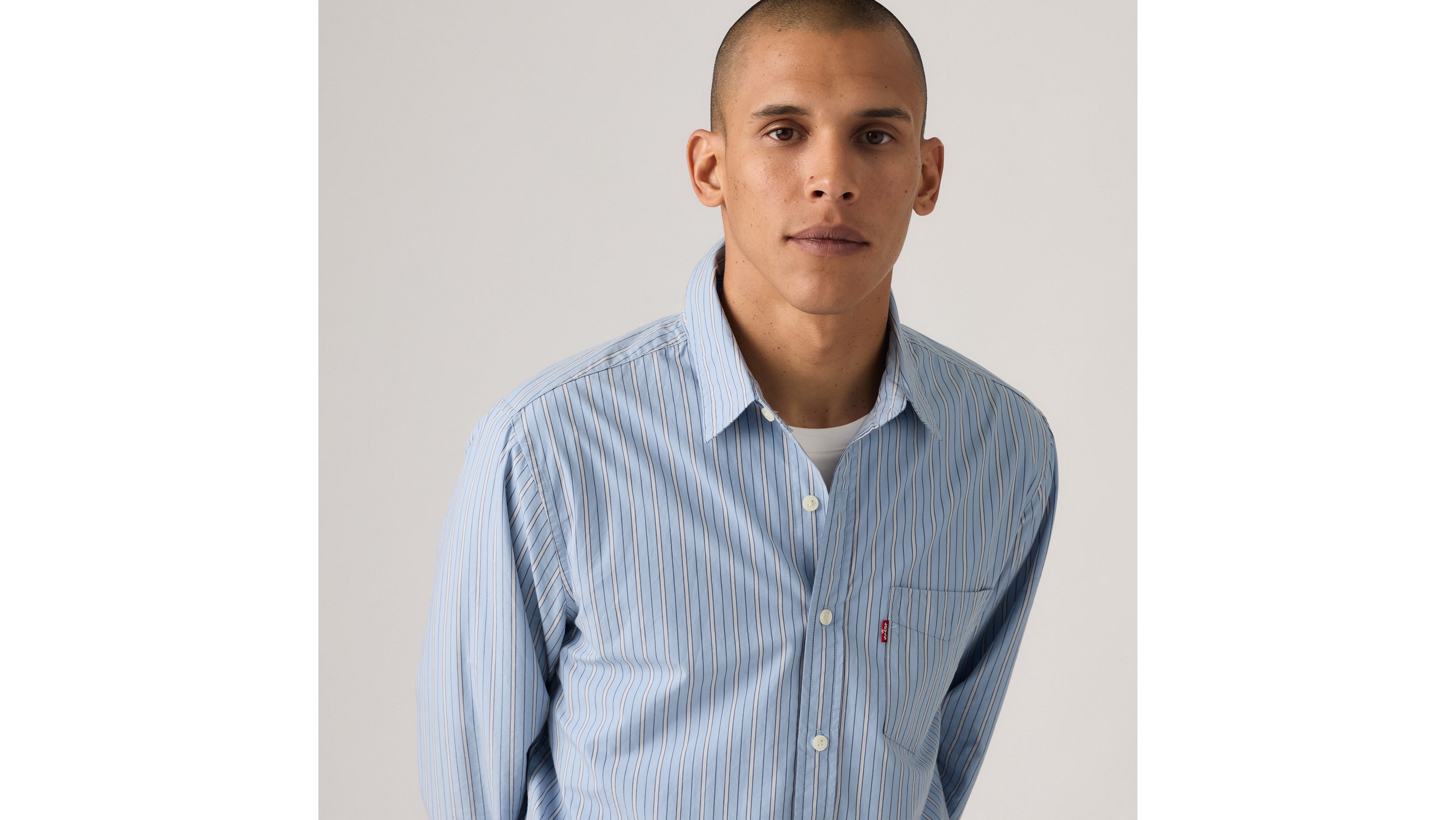 Sunset One Pocket Standard Fit Shirt - Blue | Levi's® US