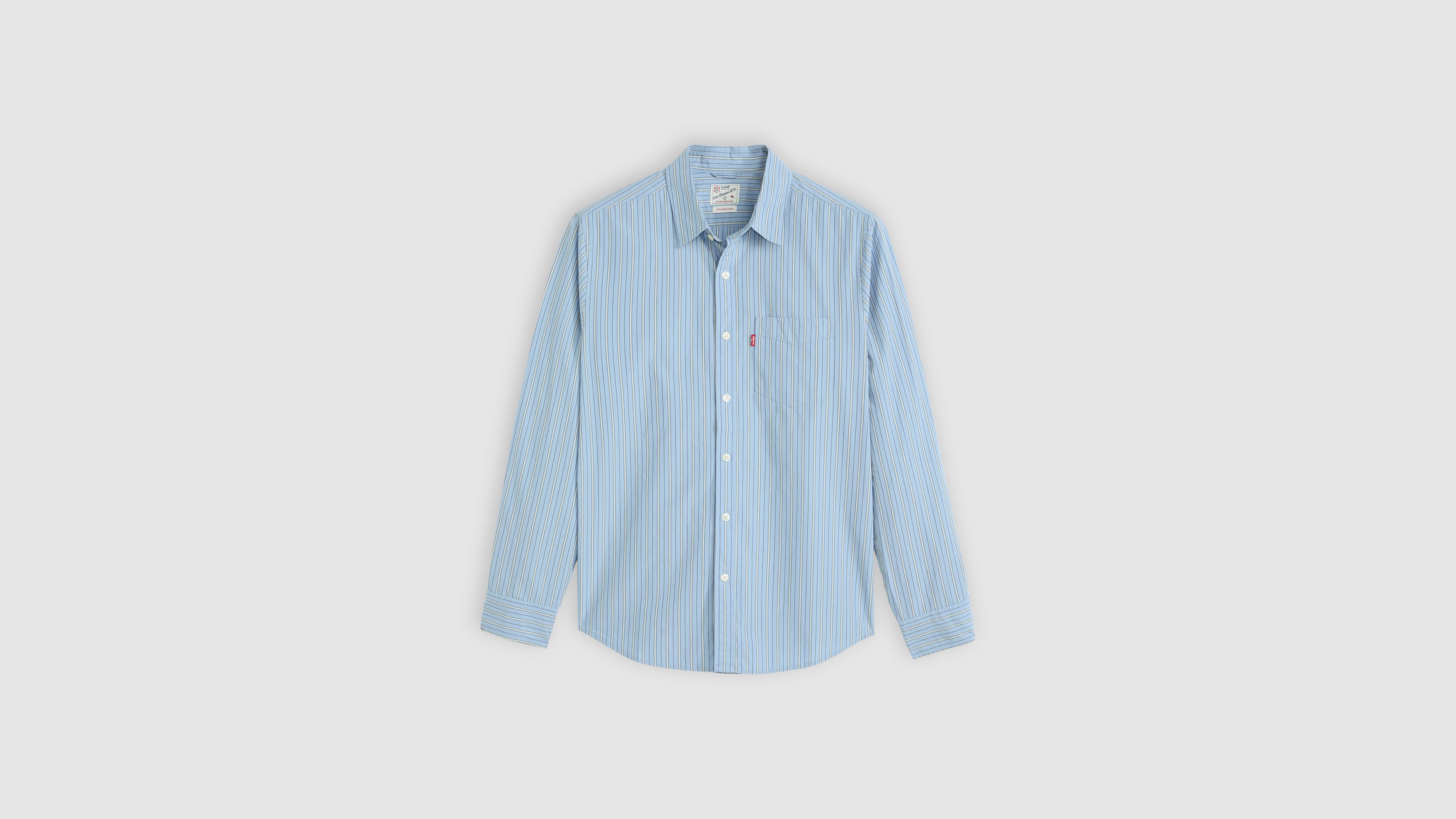 Sunset One Pocket Standard Fit Shirt - Blue | Levi's® US