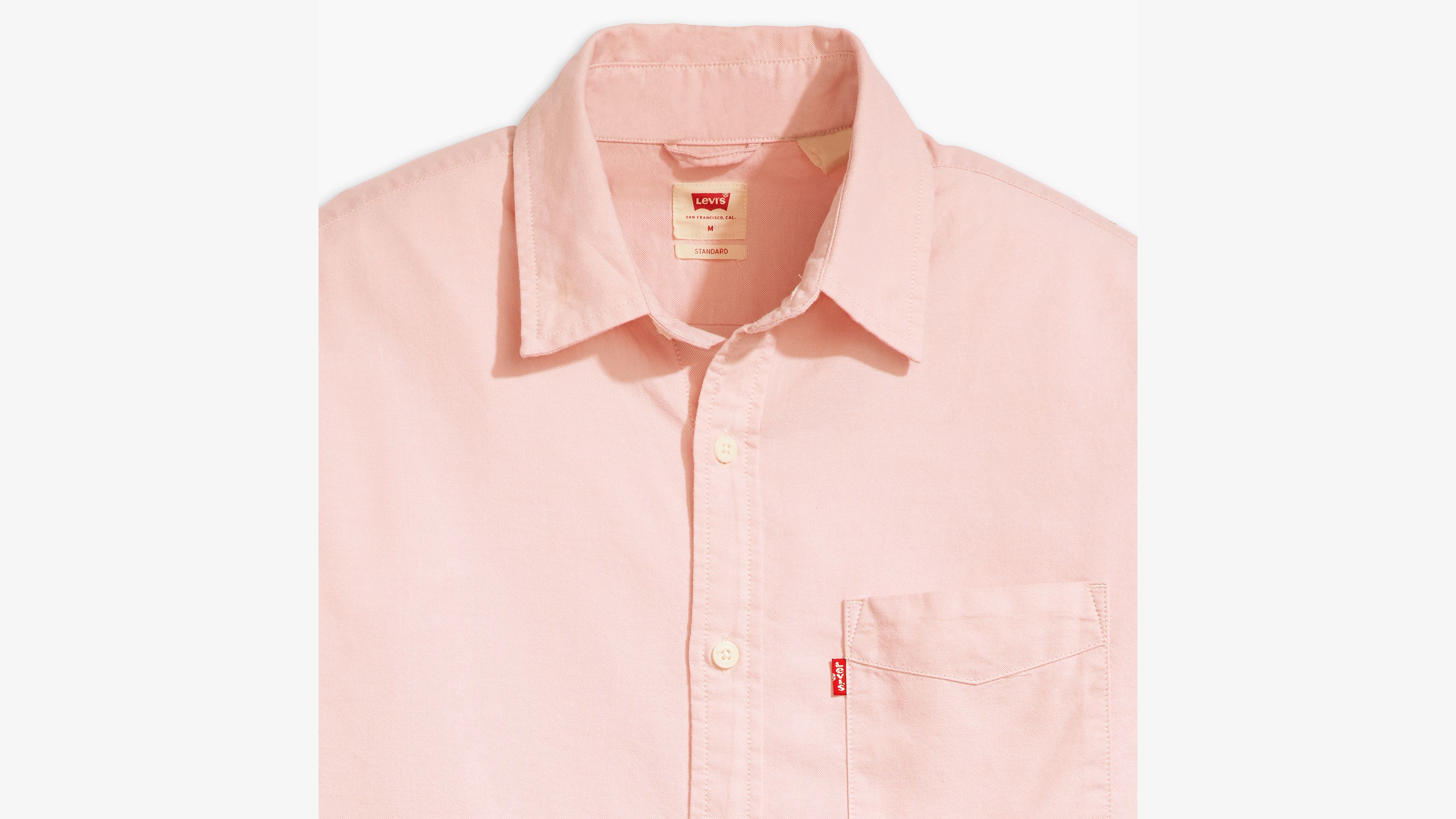 Classic Pocket Standard Fit Shirt - Pink | Levi's® IE