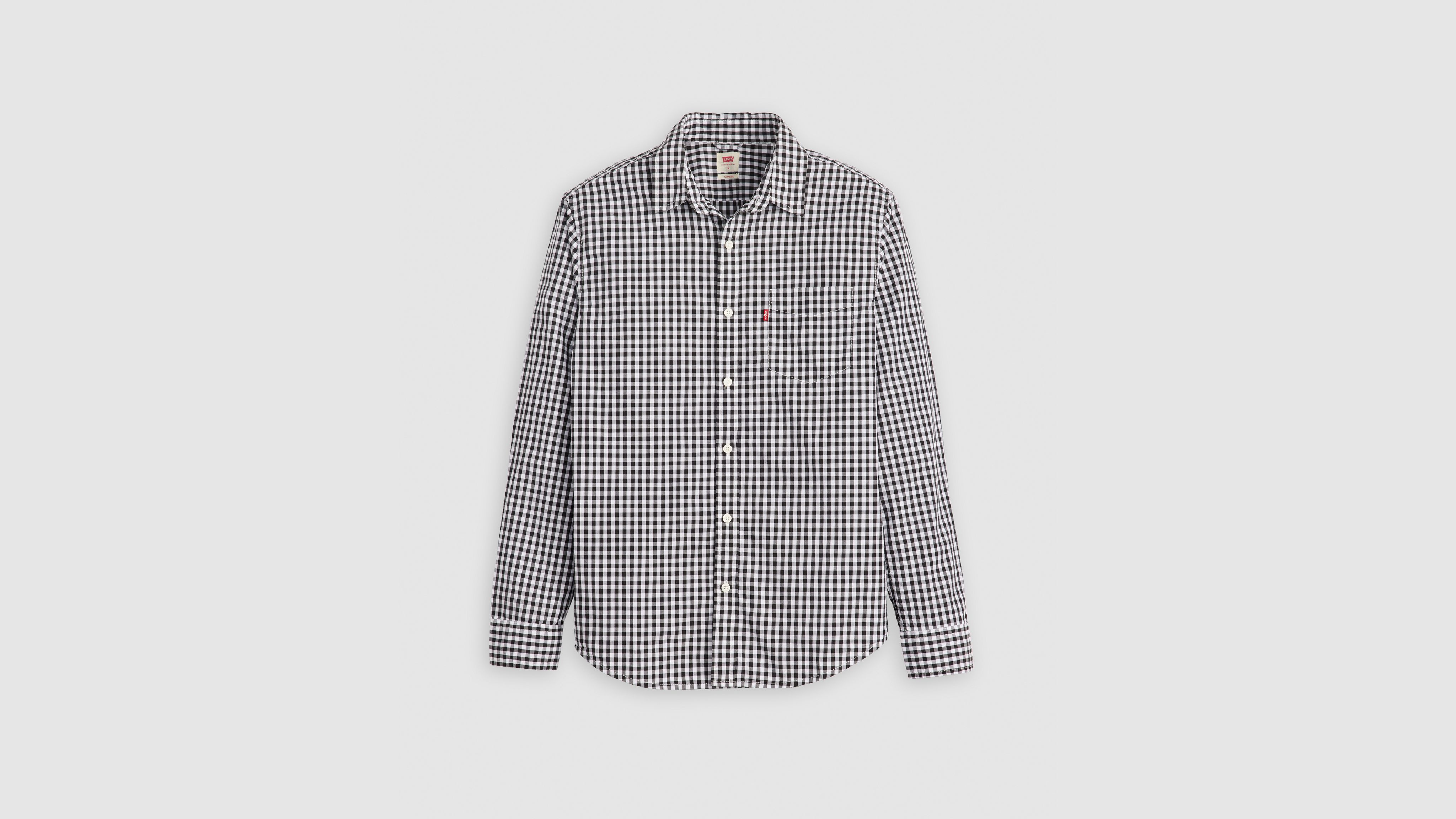 Classic One Pocket Standard Fit Shirt - Black | Levi's® US