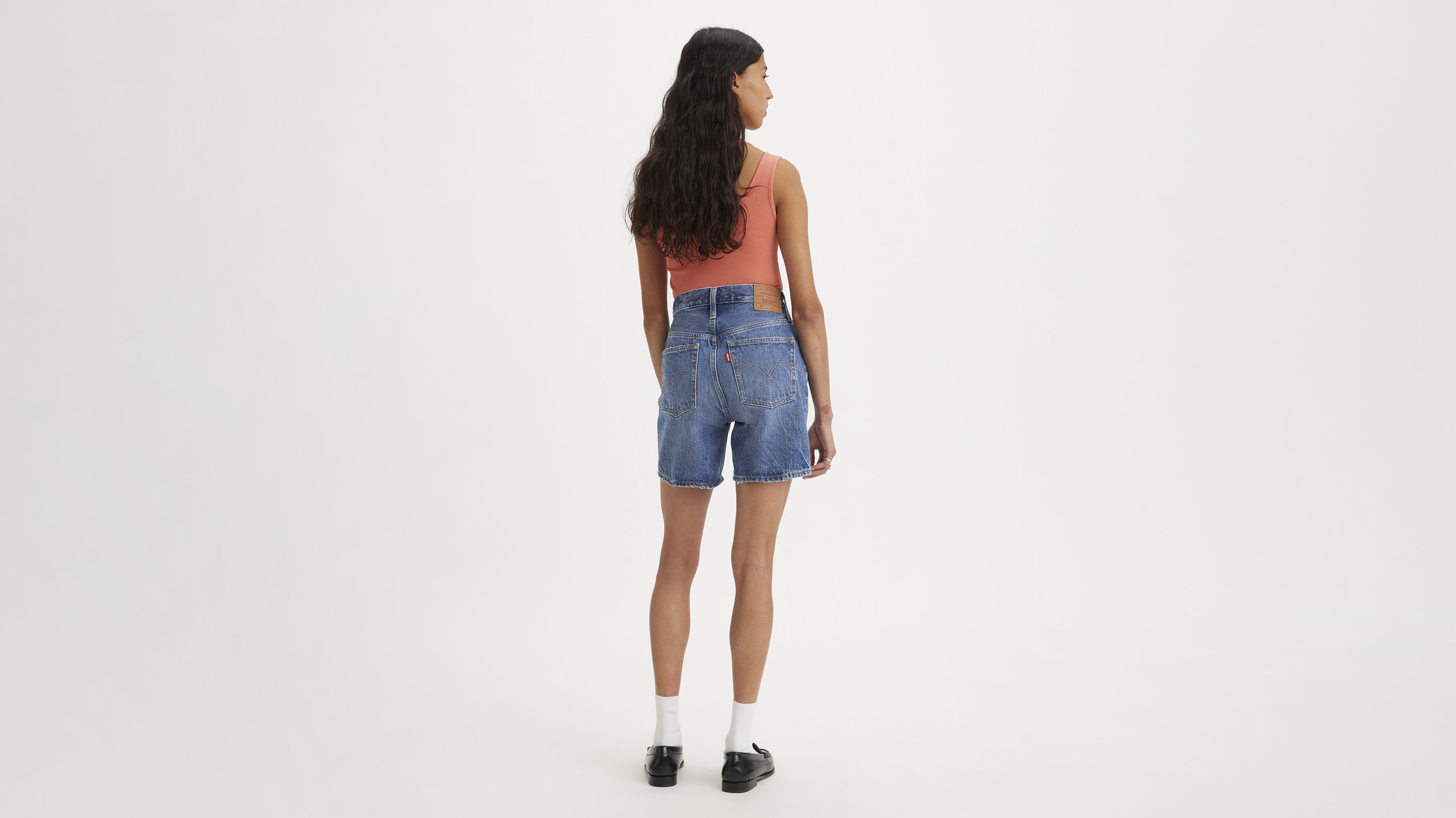 501® Mid Thigh Women's Shorts - Medium Wash | Levi's® US