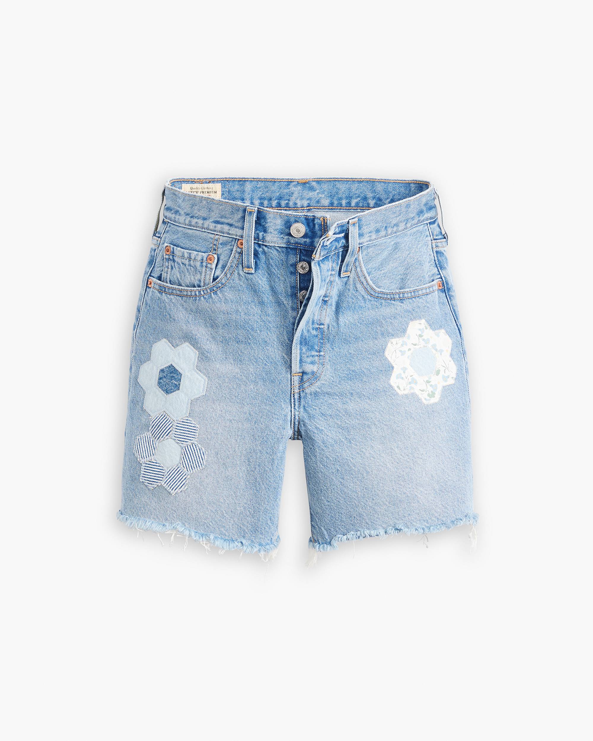 501® Mid Thigh Women's Shorts - Medium Wash | Levi's® US 501® Mid Thigh Women's Shorts - Medium Wash | Levi's® US