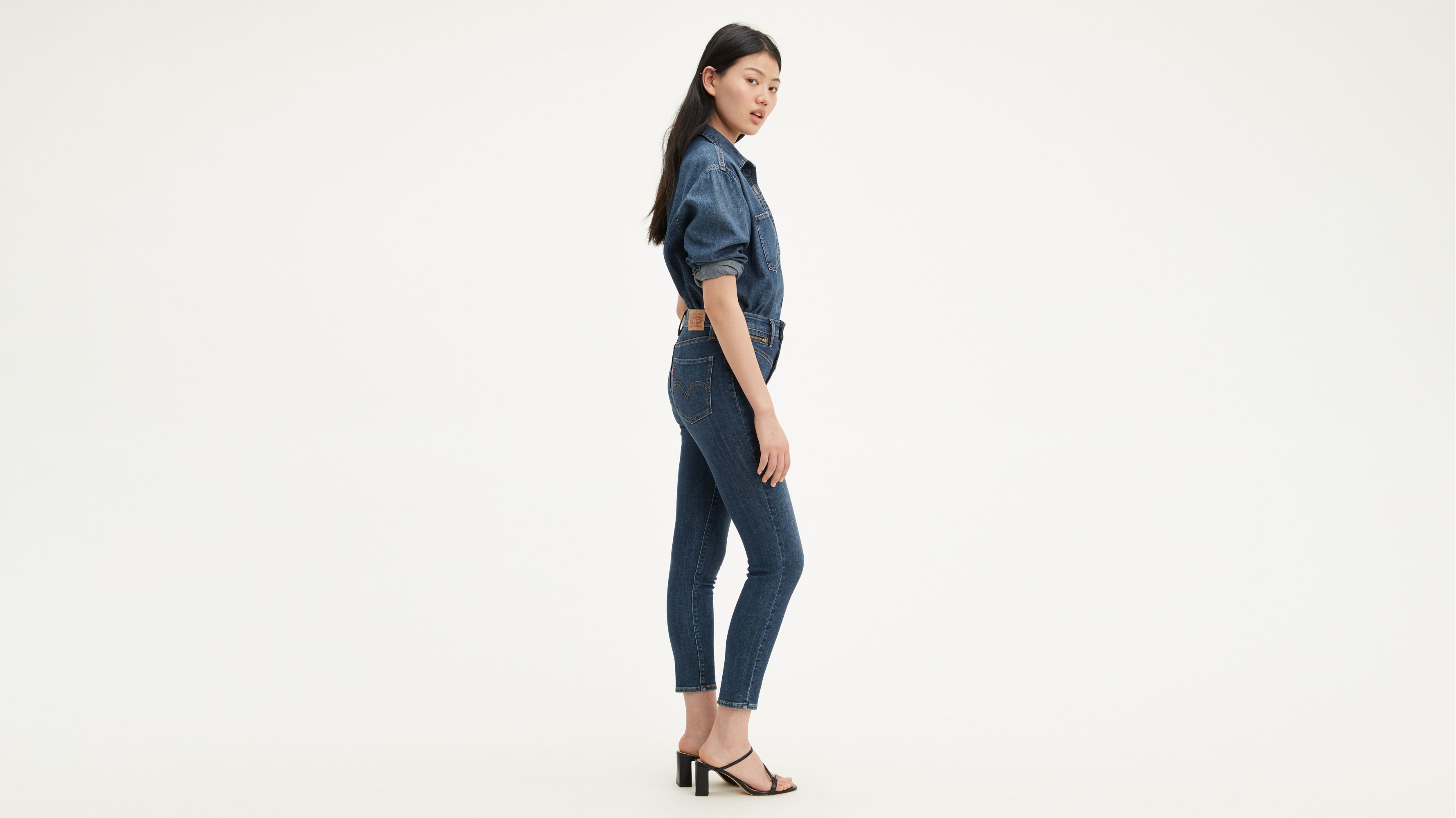 721 High Rise Ankle Skinny Women's Jeans - Dark Wash | Levi's® US