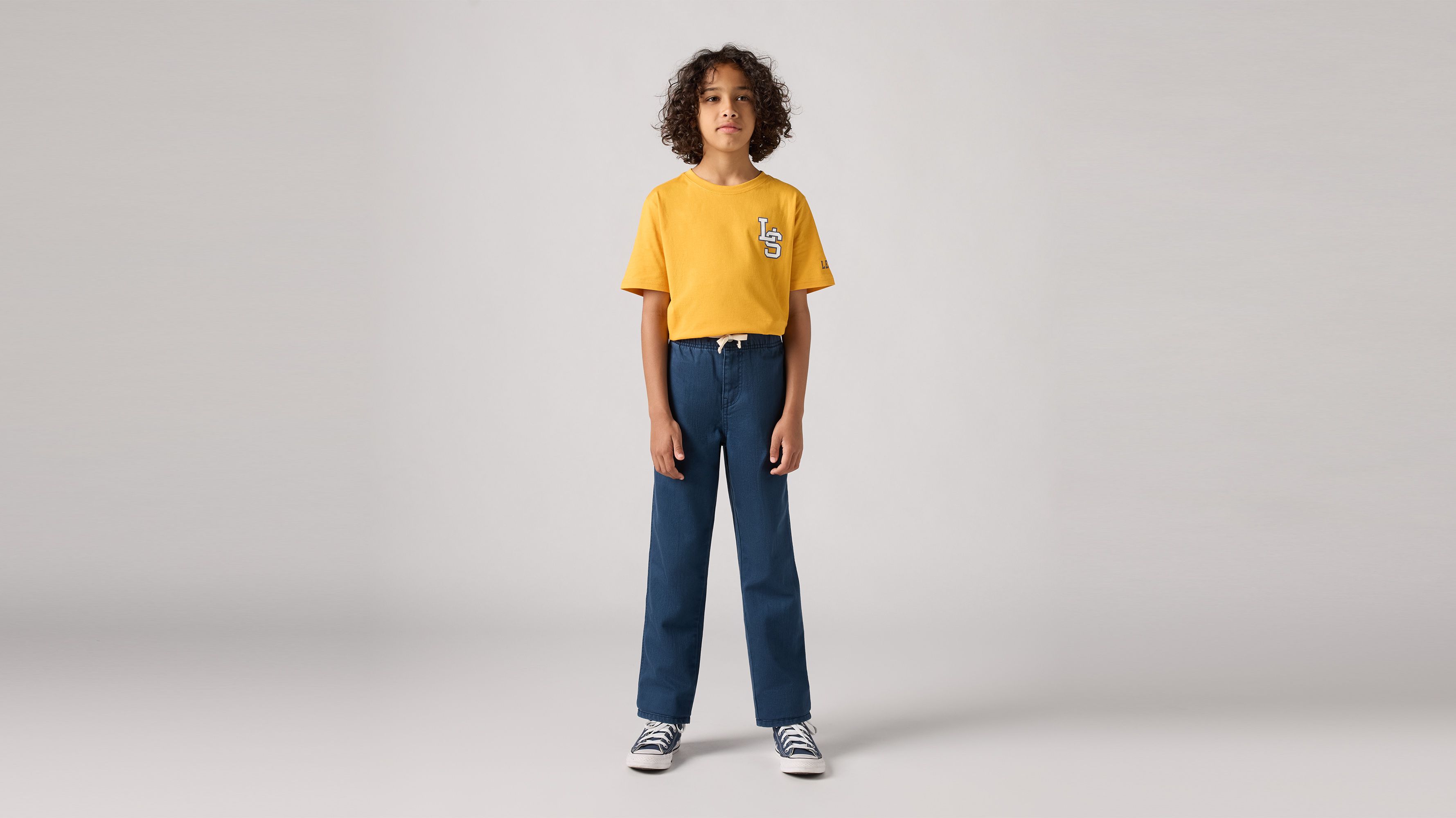 Teenager Loose Fit Pull-on Trousers - Blue | Levi's® CH