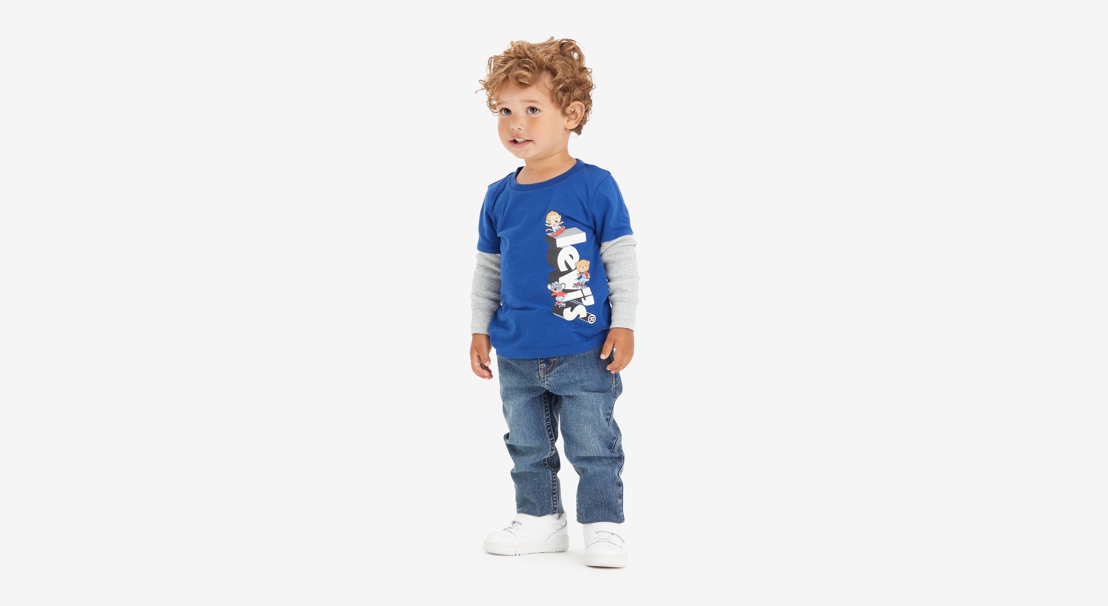 Baby 2fer Skater Denim Set - Blue | Levi's® GB