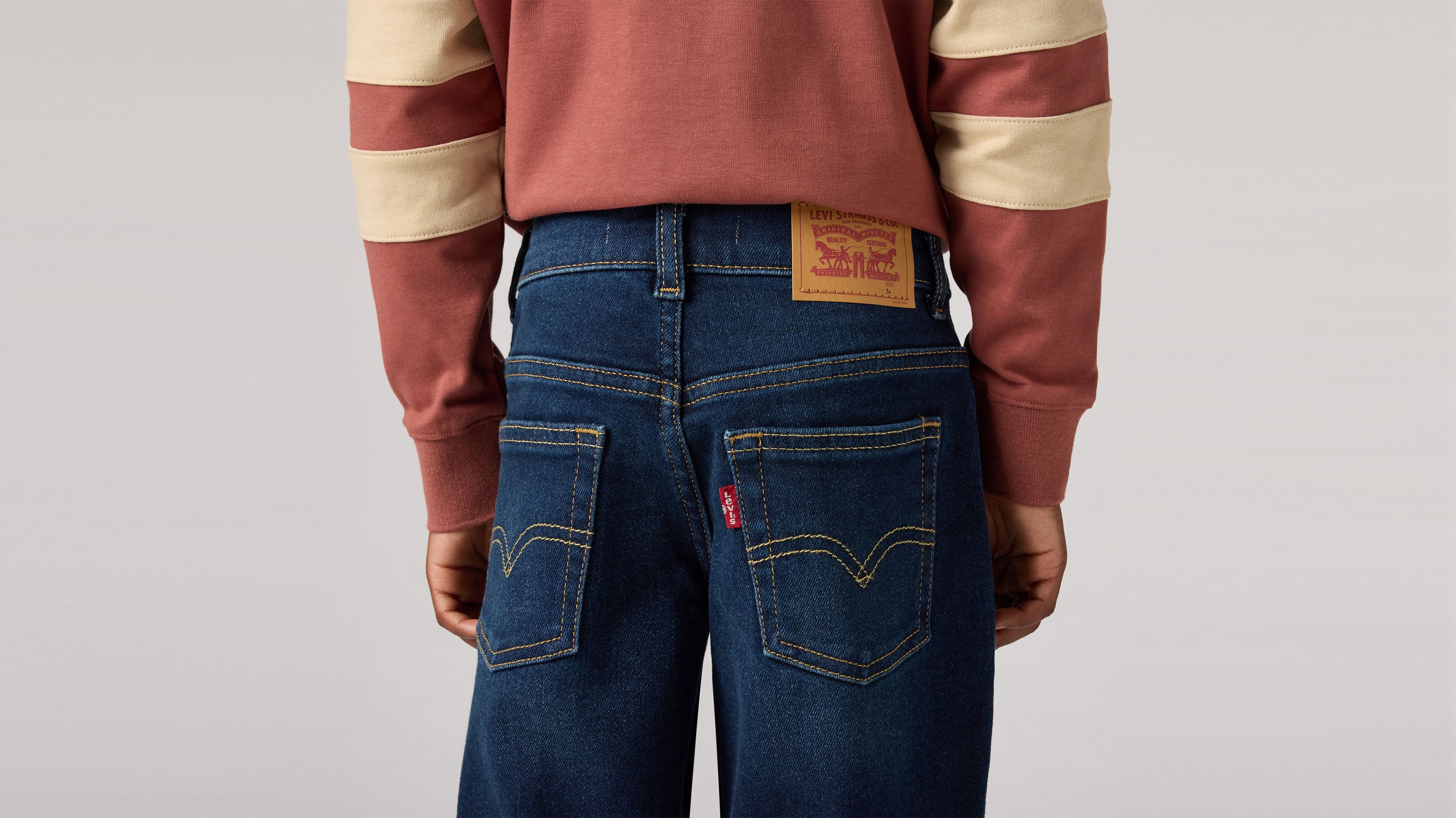 Stay Loose Smala Jeans För Barn - Blå | Levi's® SE
