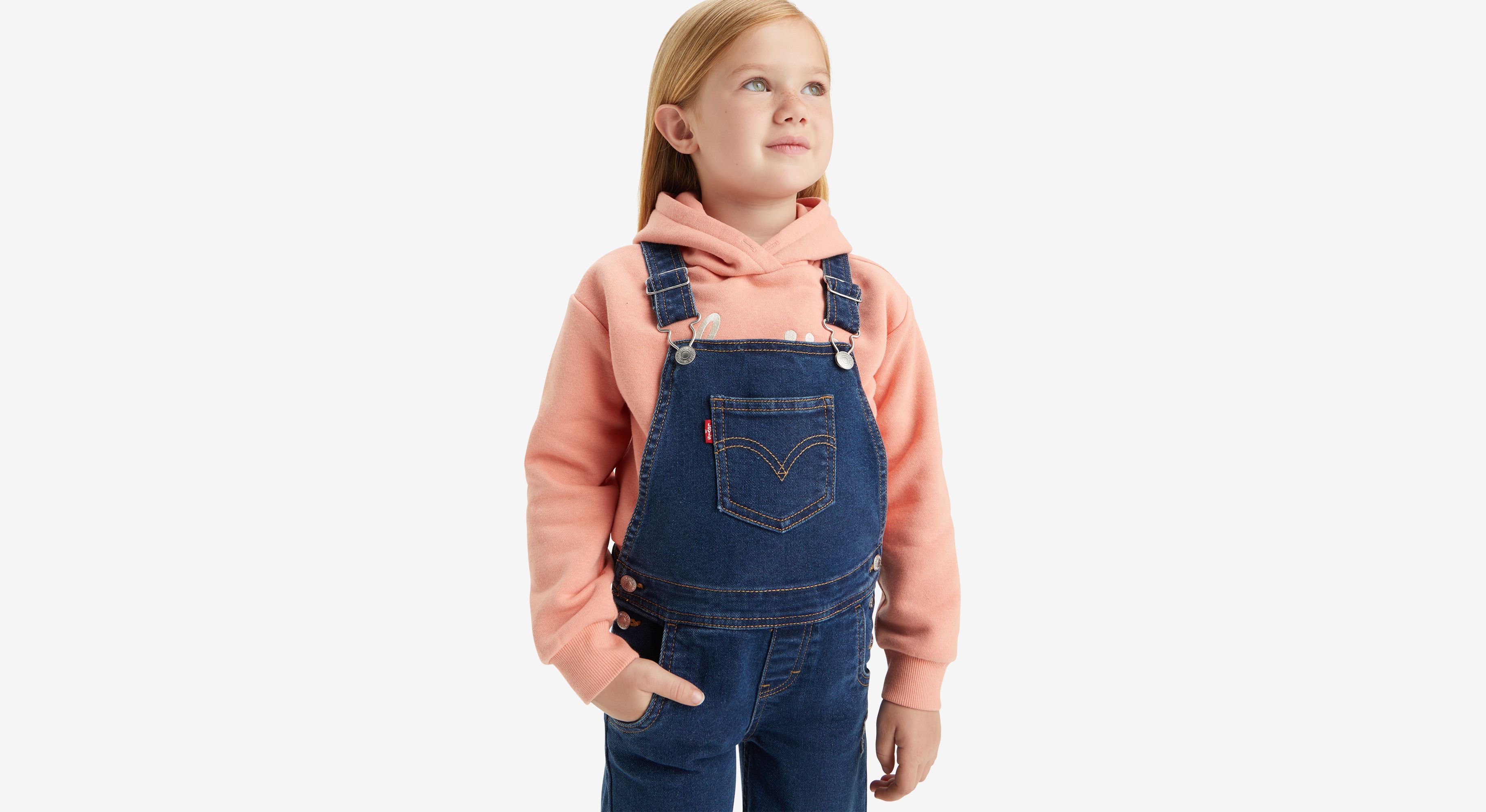 Kids Baggy Denim Overalls - Blue | Levi's® NO