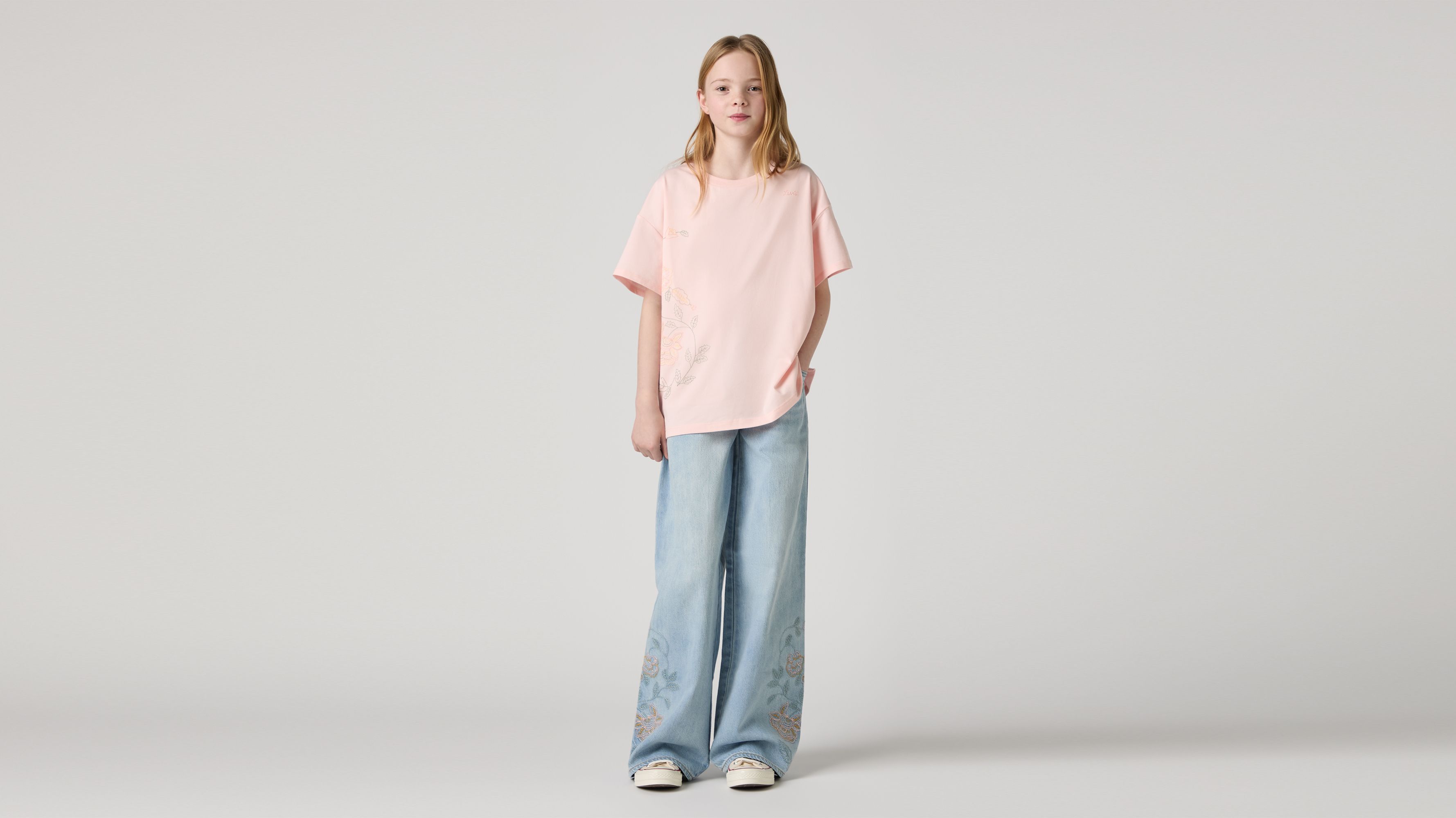 Ado Jean Taille Basse Baggu - Bleu | Levi's® FR