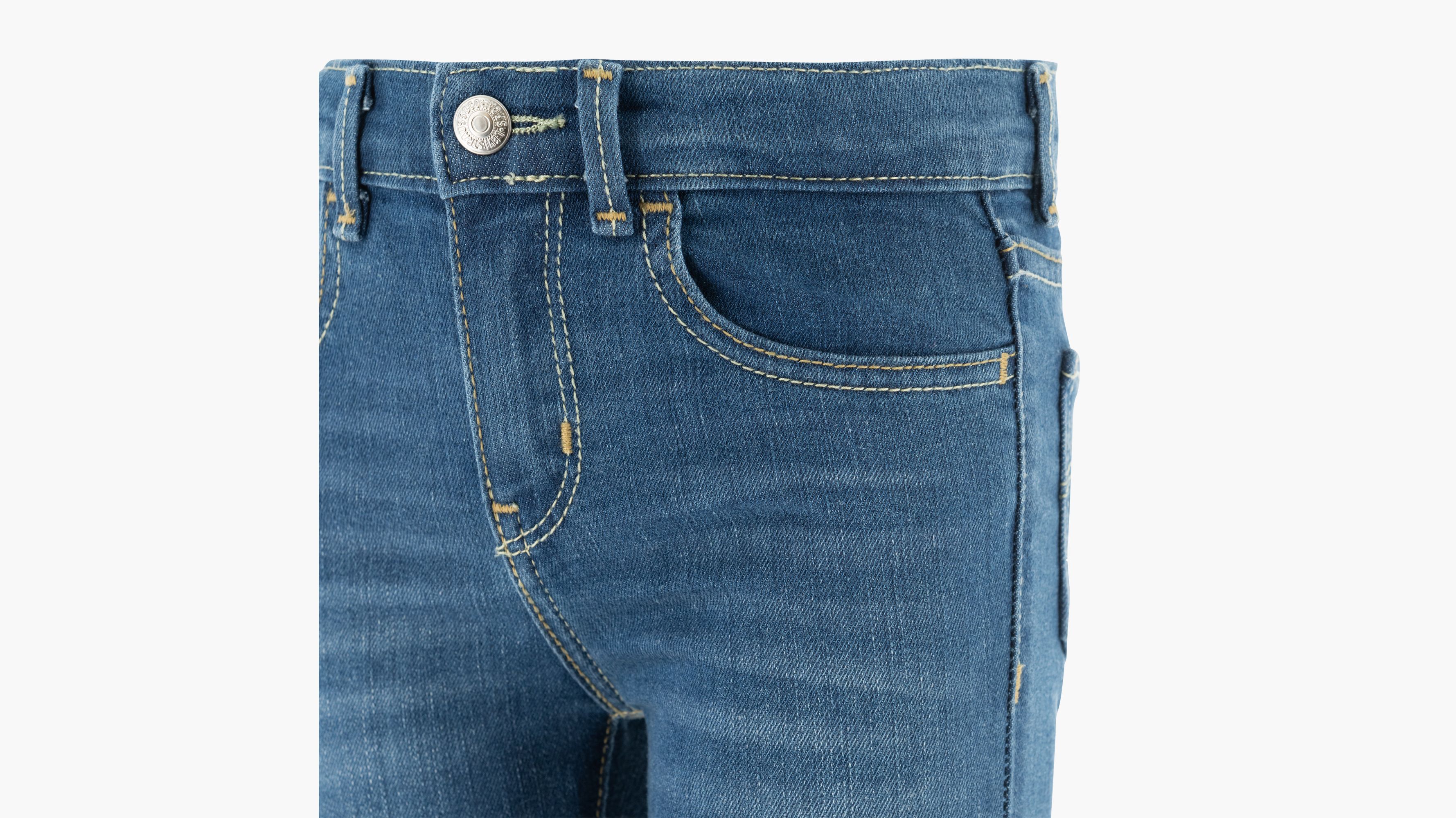 Jean 710™ Super Skinny Ado - Noir | Levi's® FR