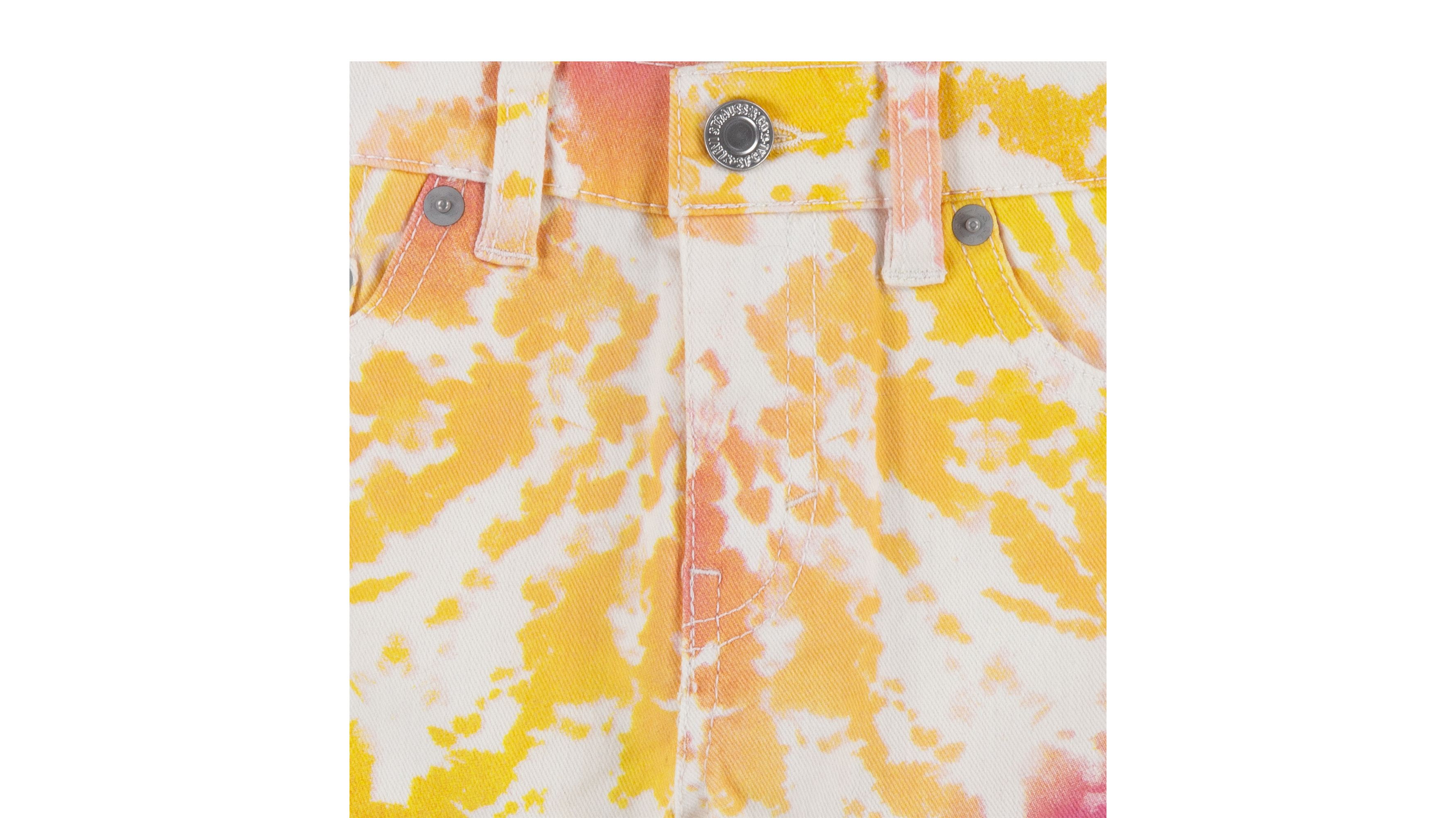 Short Girlfriend Teinture Par Nouage - Blanc | Levi's® FR