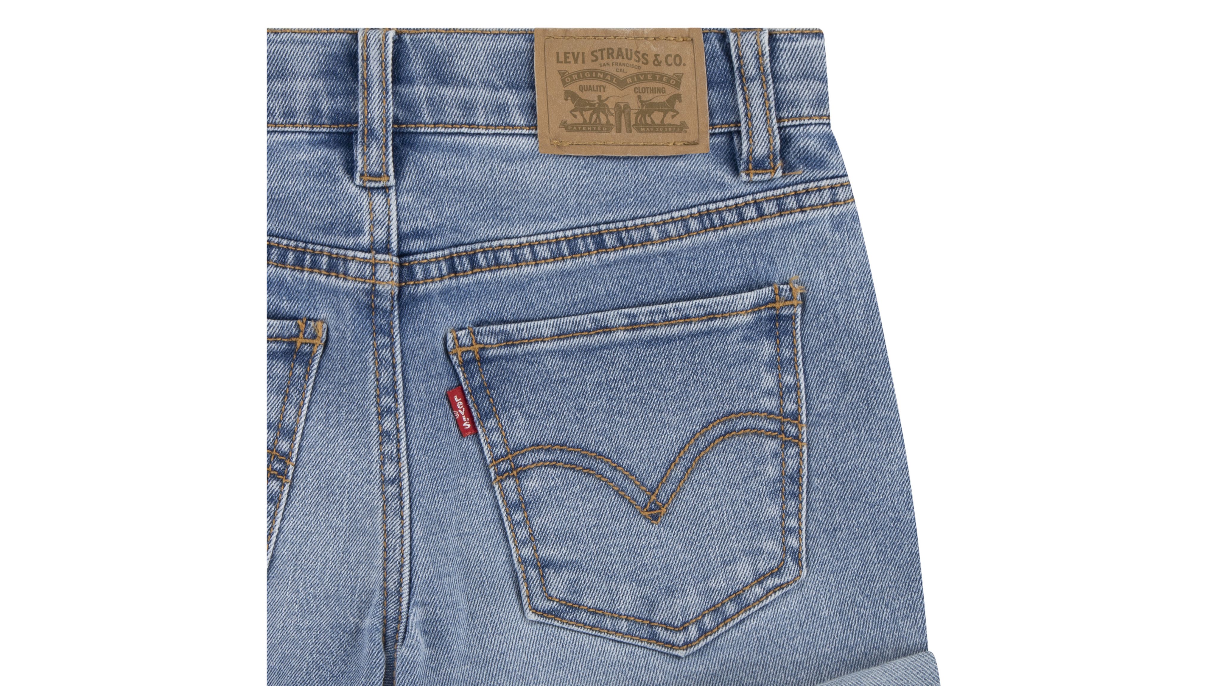 Kids Girlfriend Shorts - Blue | Levi's® GB