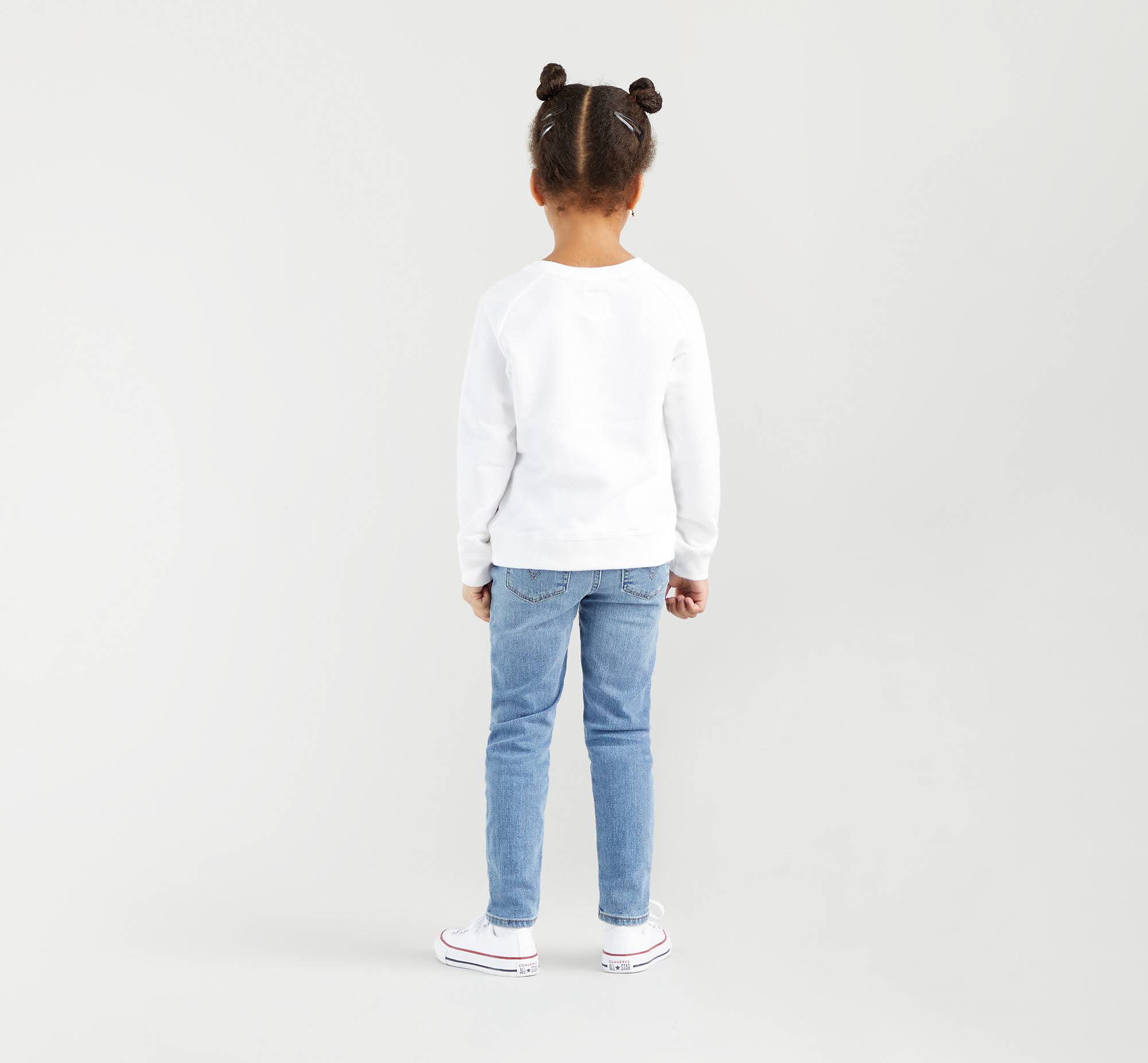 Sweat-shirt À Col Rond Avec Logo Pour Enfant - Blanc | Levi's® BE Sweat-shirt À Col Rond Avec Logo Pour Enfant - Blanc | Levi's® BE