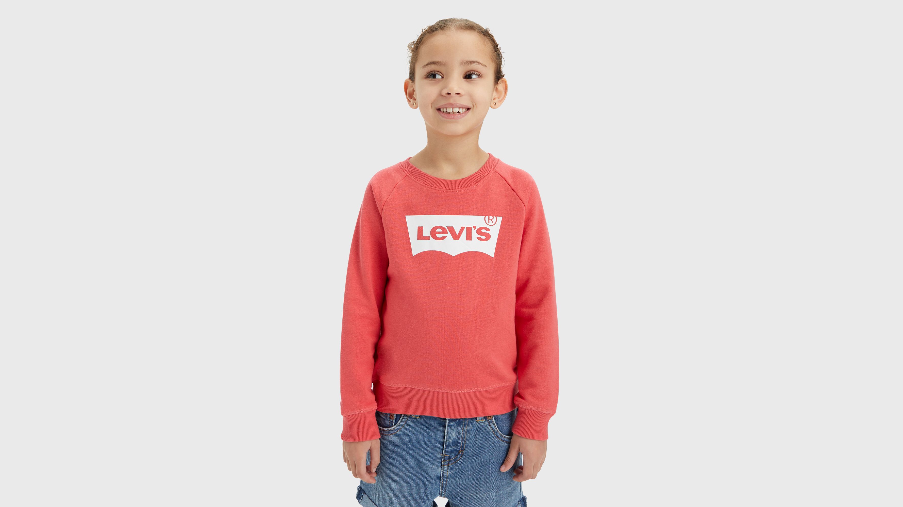 Cuello Redondo Con Logotipo Batwing - Rosa | Levi's® ES