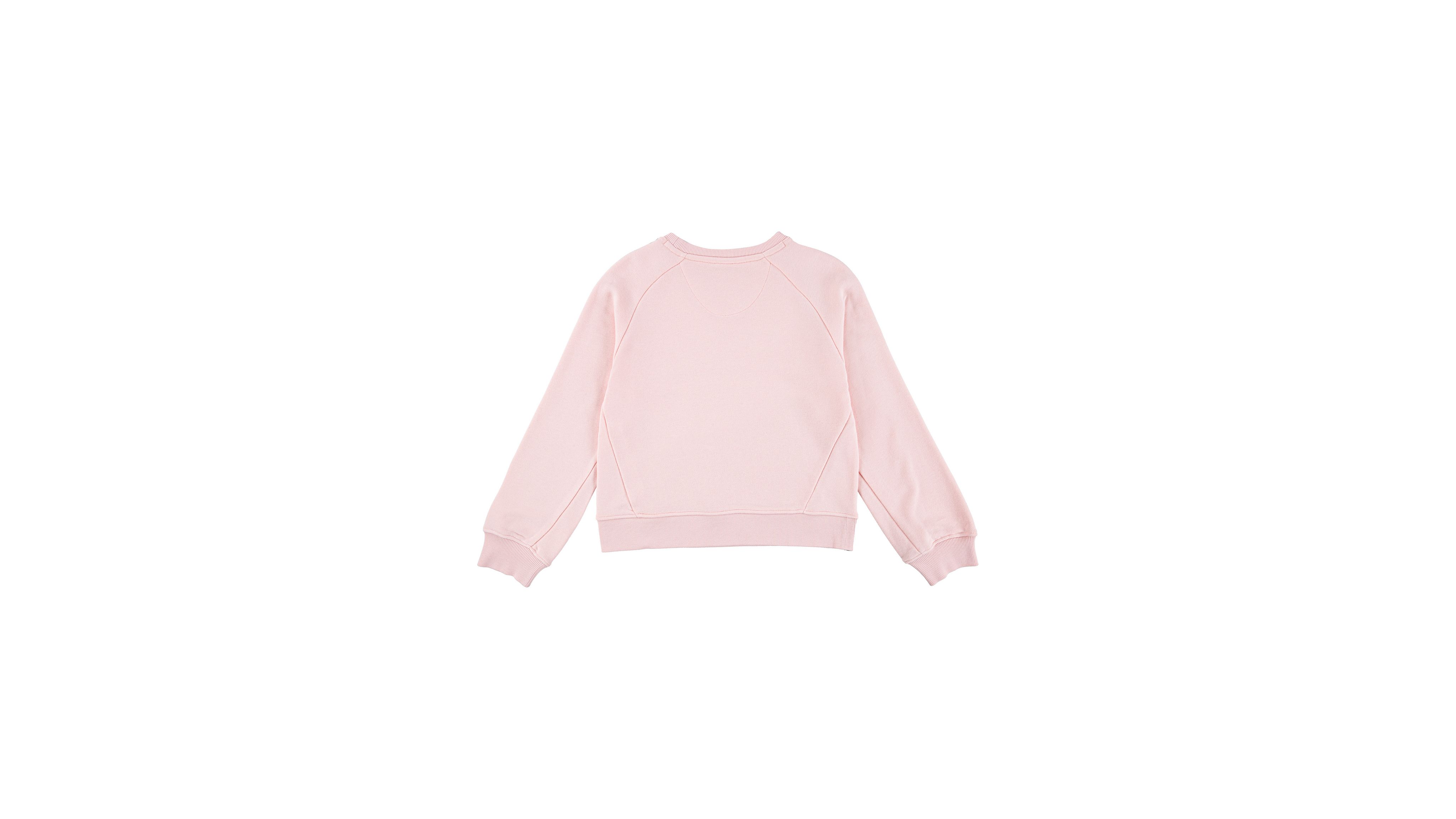 Kinder Silikon Batwing Sweatshirt - Rosa | Levi's® DE