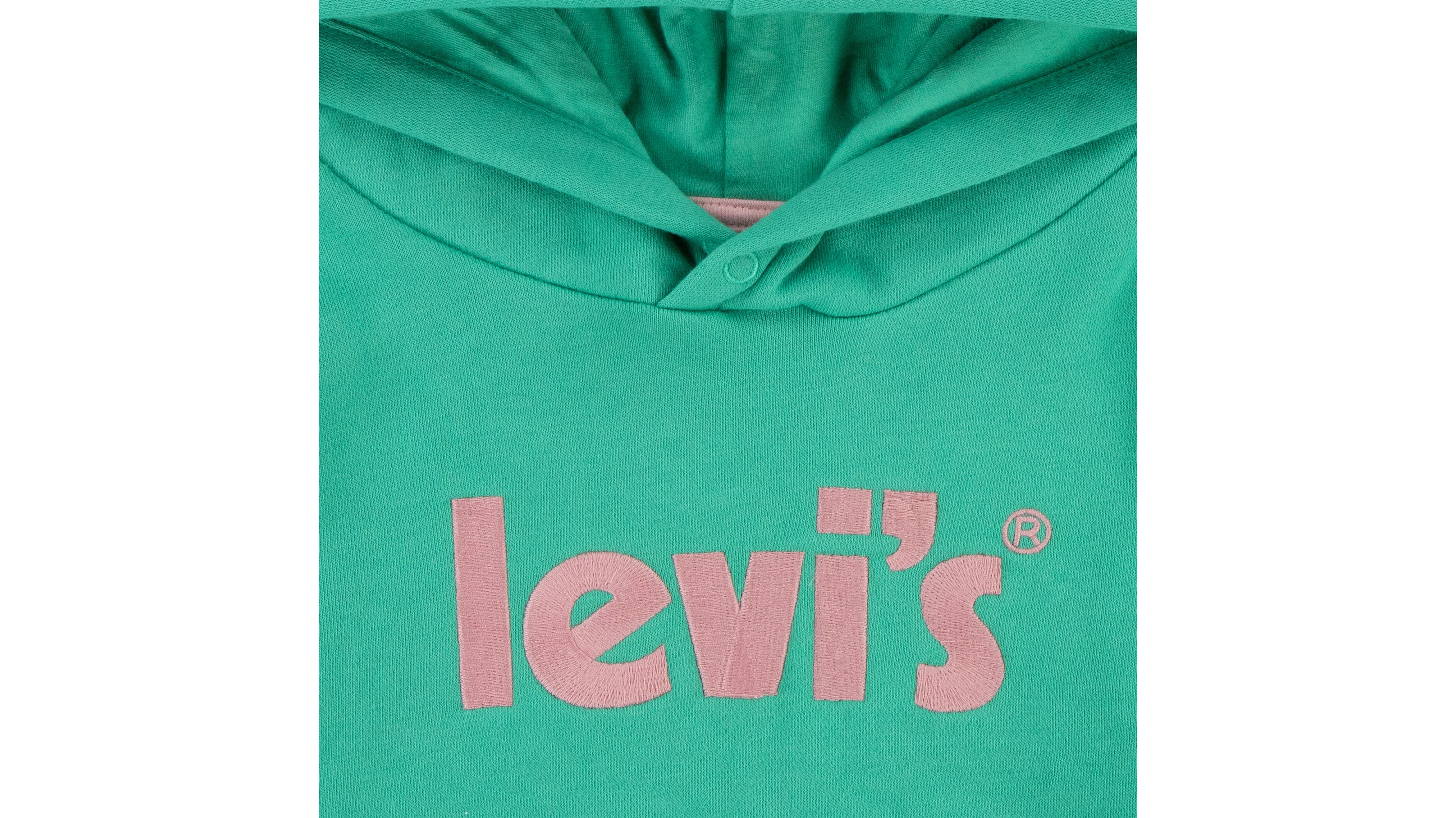 Sudadera Con Capucha Con Bolsillo Cuadrado - Verde | Levi's® ES