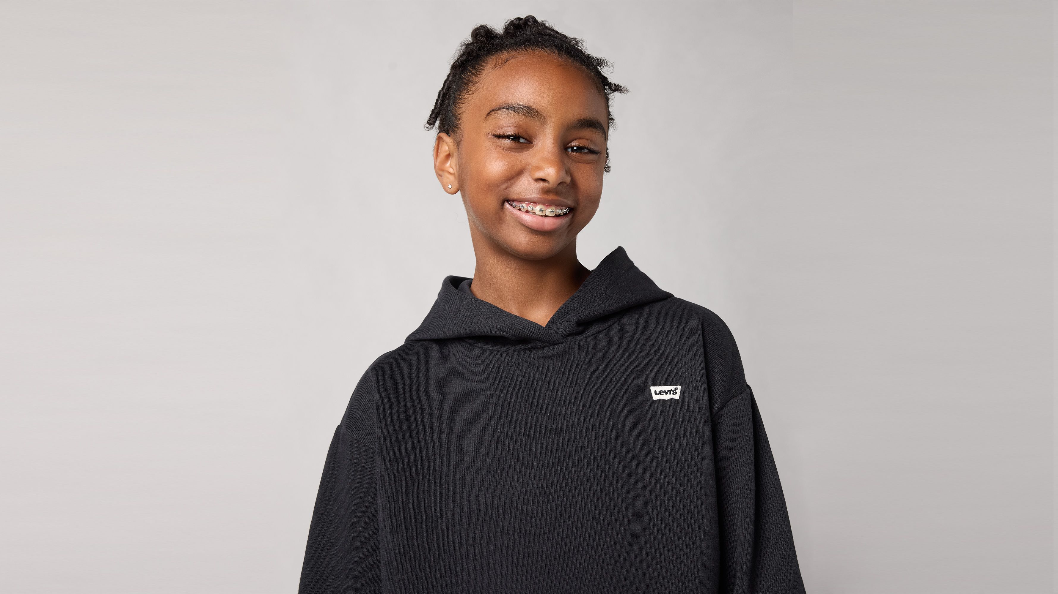 Teenager-batwing Chest Hit Hoodie - Black | Levi's® GB
