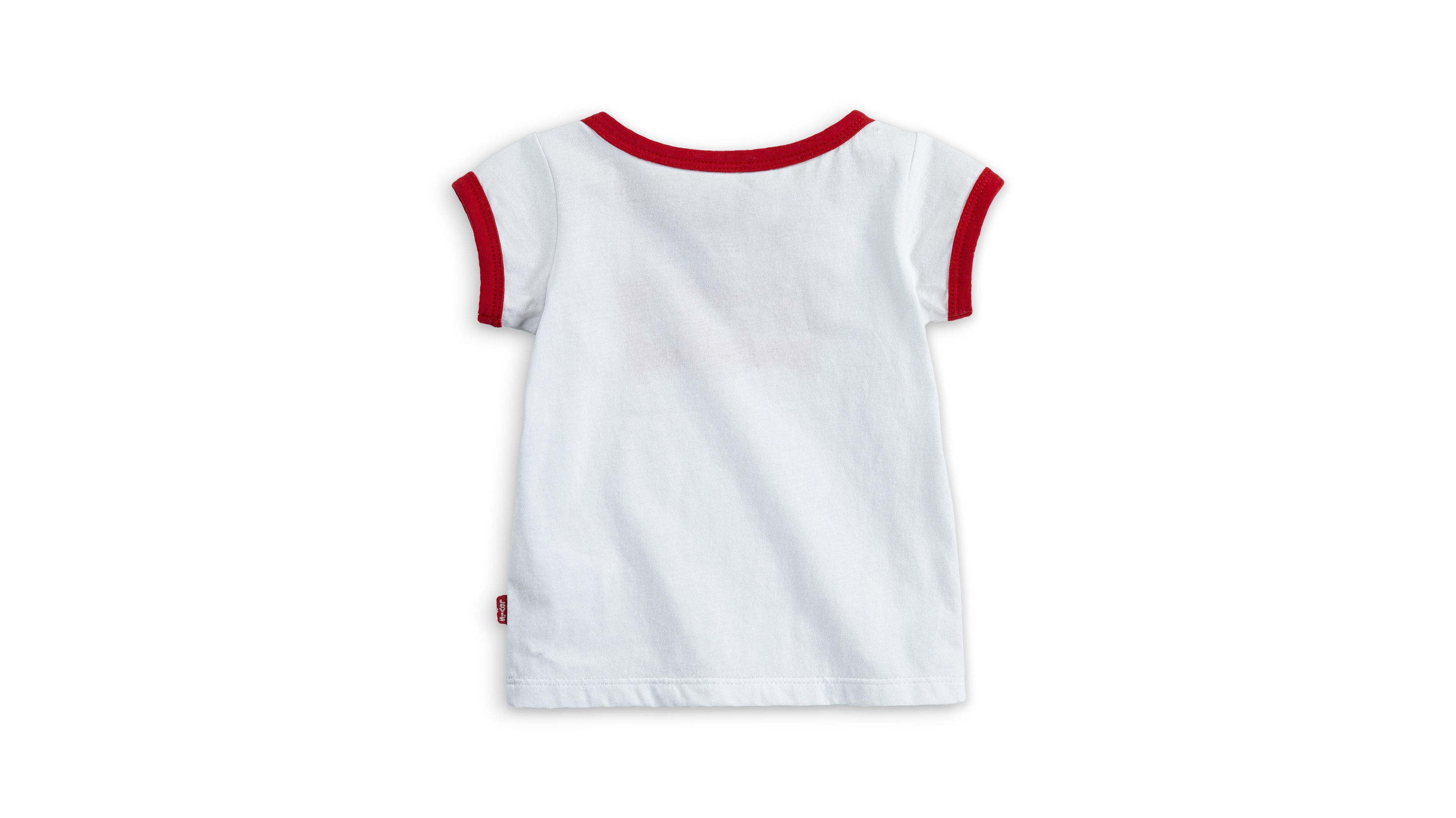 Teenager Oversized Batwing Ringer - White | Levi's® BE