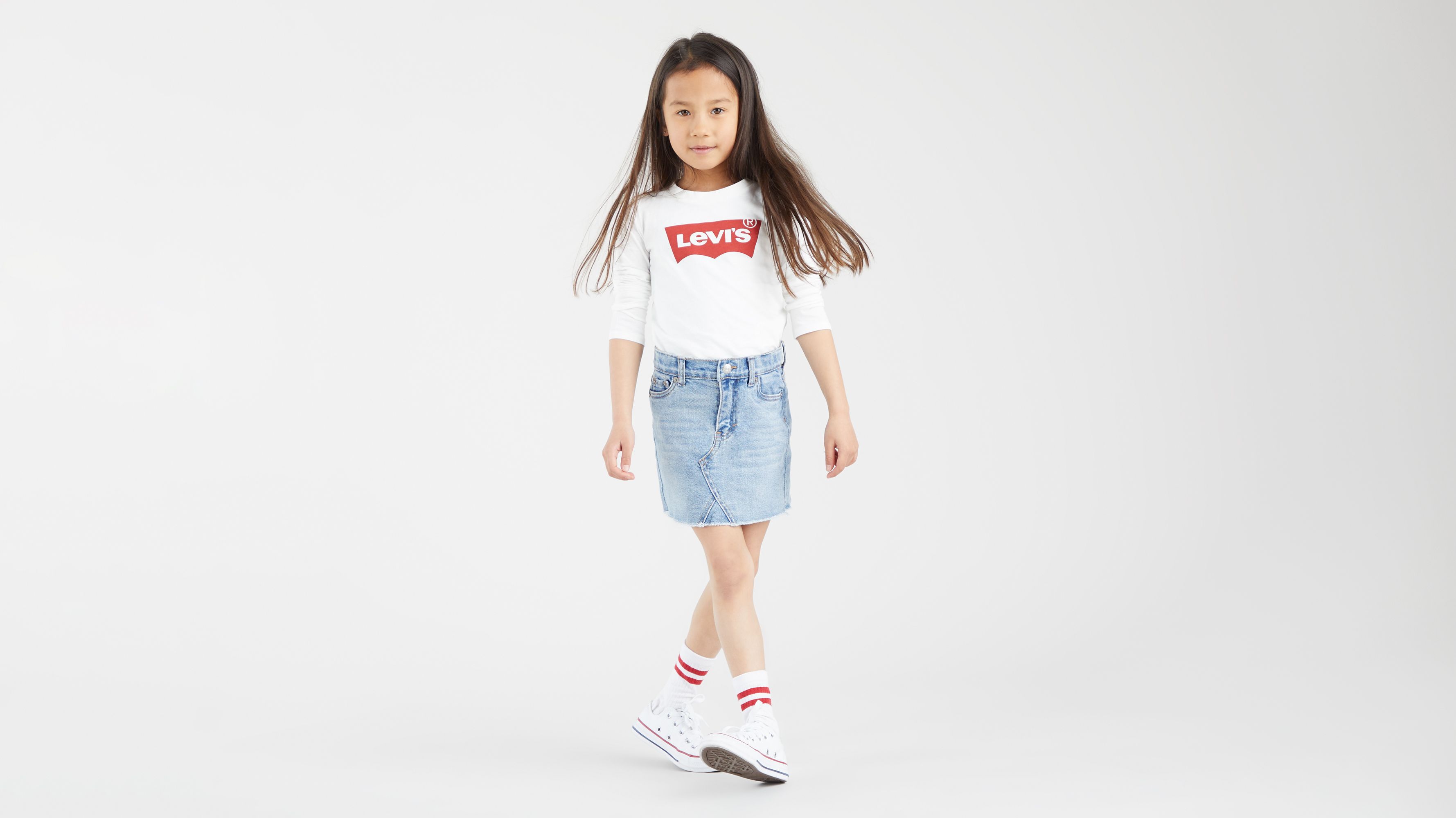 Kids Batwing Tee - White | Levi's® DE