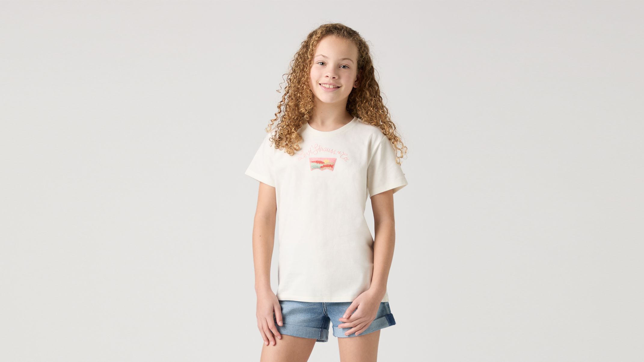 Teenager Desert Batwing Tee - White | Levi's® GB