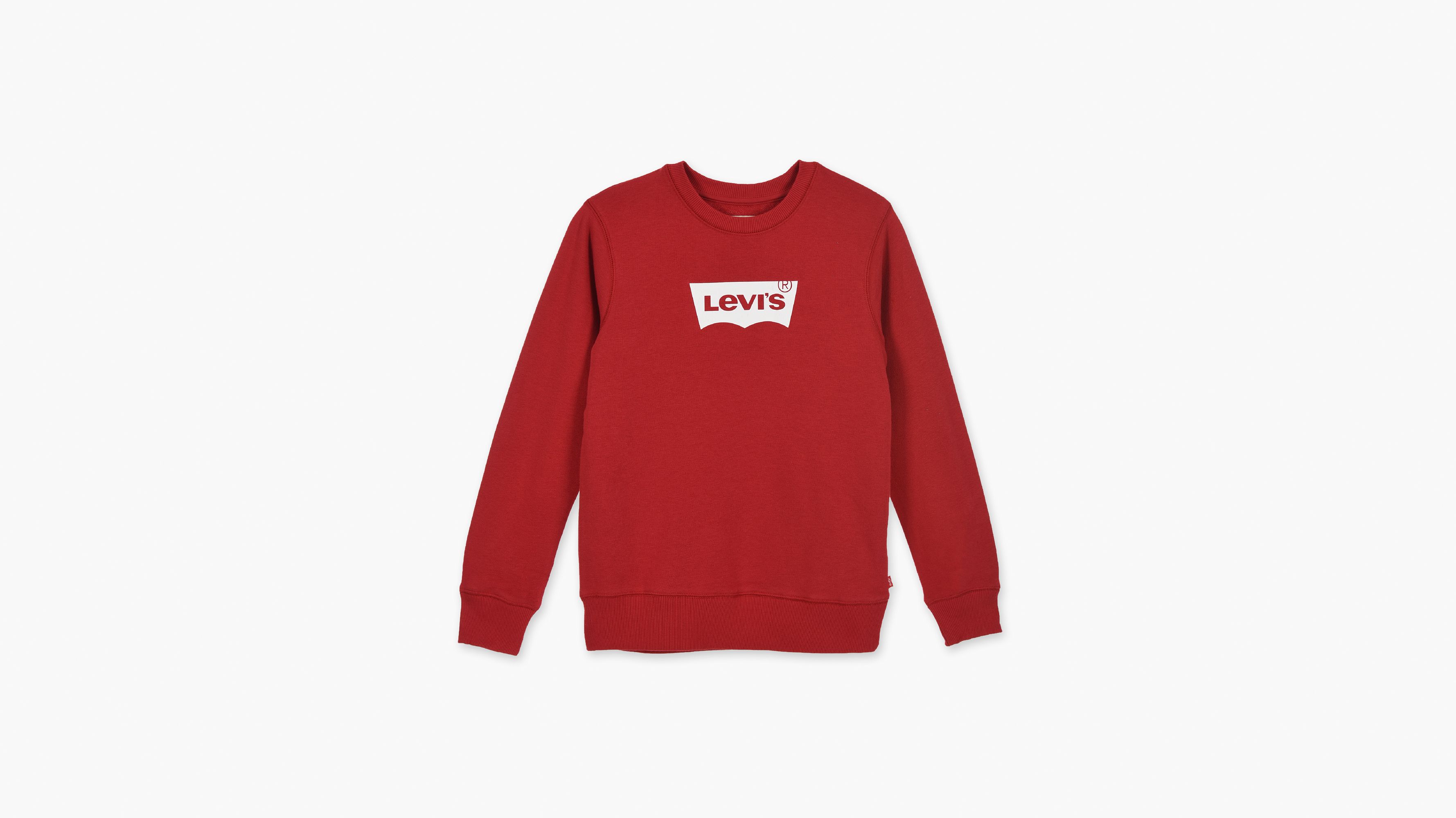 Teenager Batwing Crew - Red | Levi's® NO