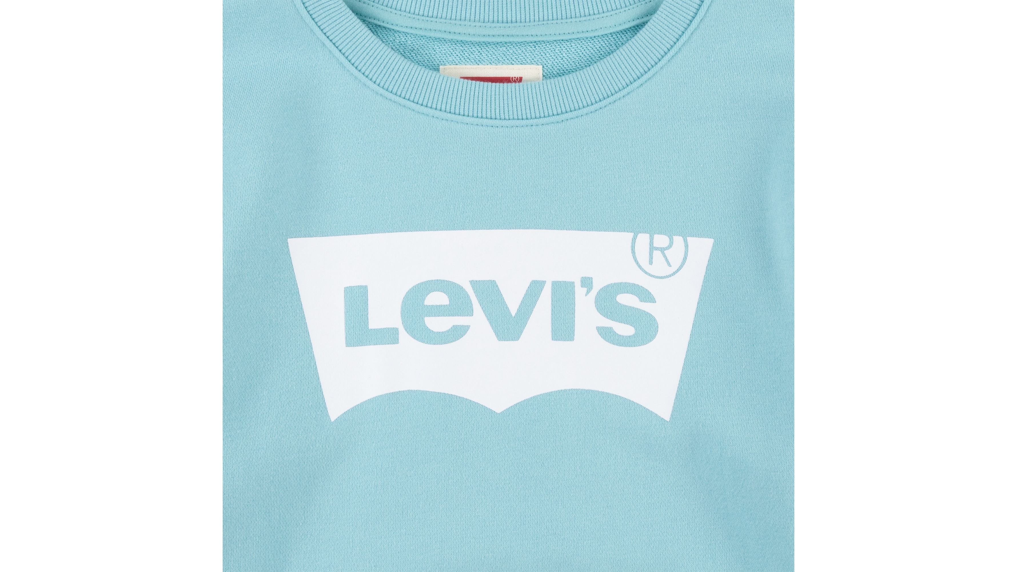 Baby French Terry Batwing Pullover - Green | Levi's® IT