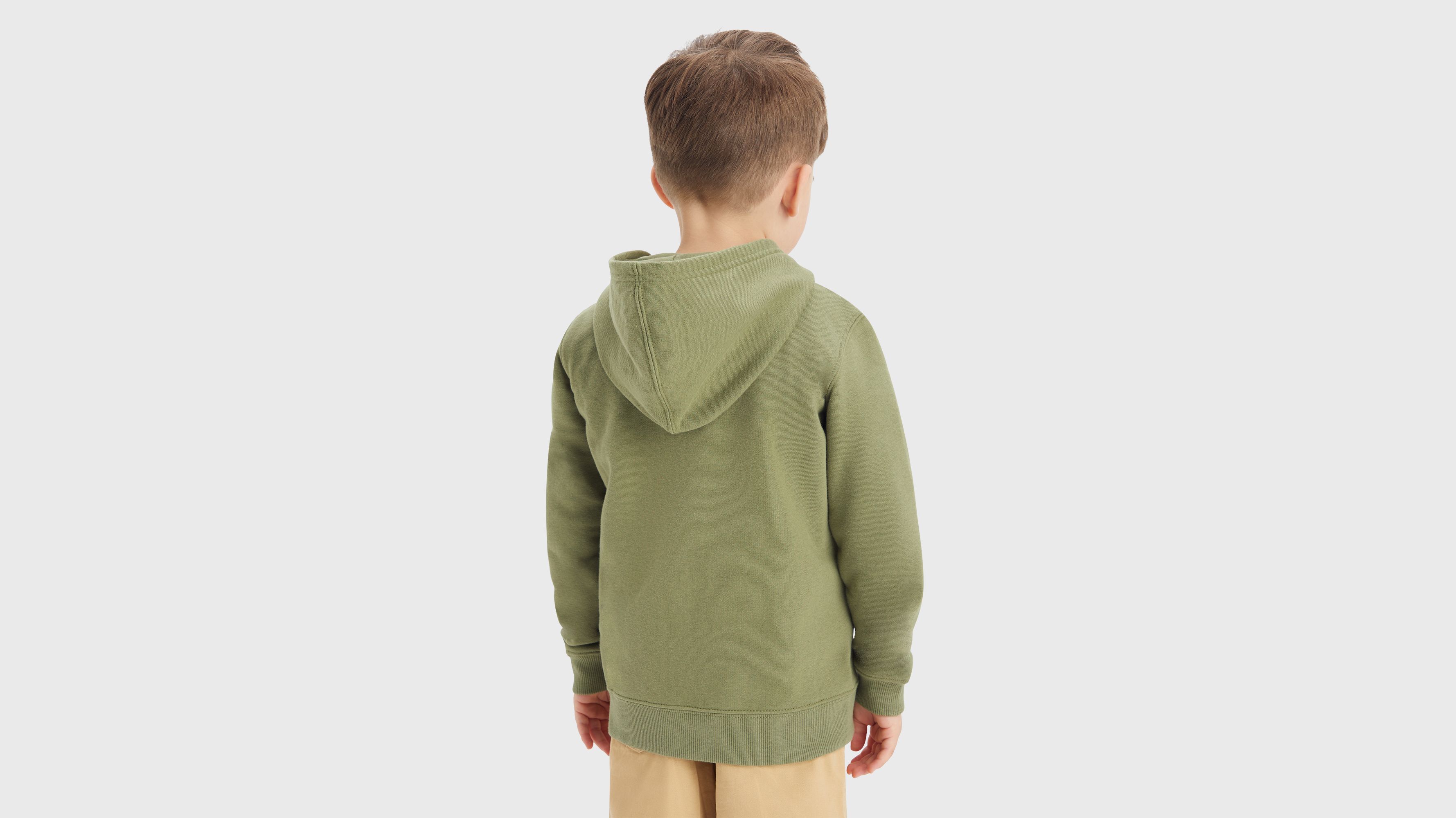 Kids Logo Full-zip Hoodie - Green | Levi's® FR