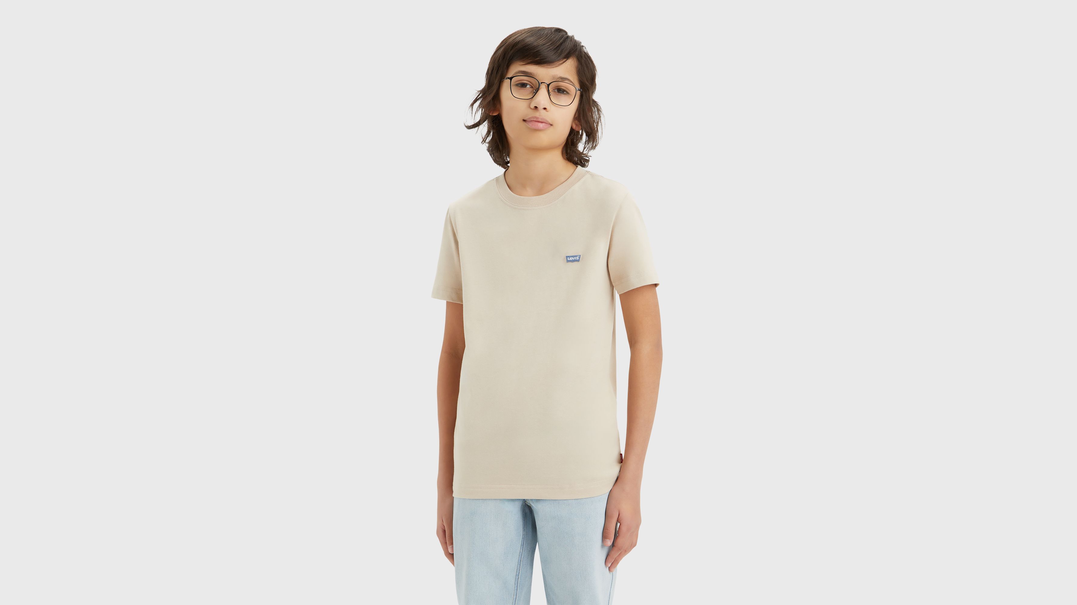 Ado T-shirt Batwing Sur La Poitrine - Beige | Levi's® FR