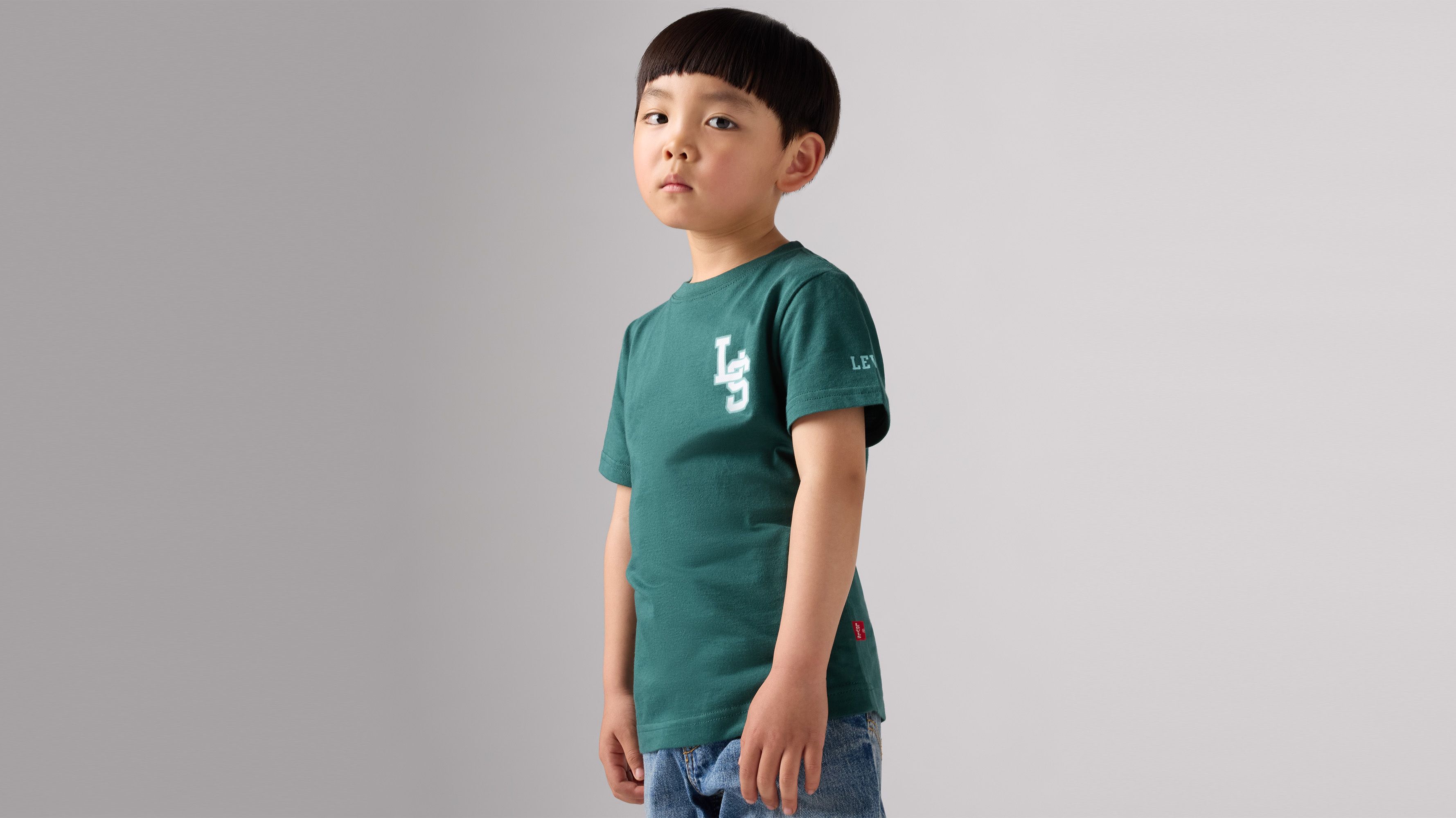 Teenager Monogram Tee - Green | Levi's® FI