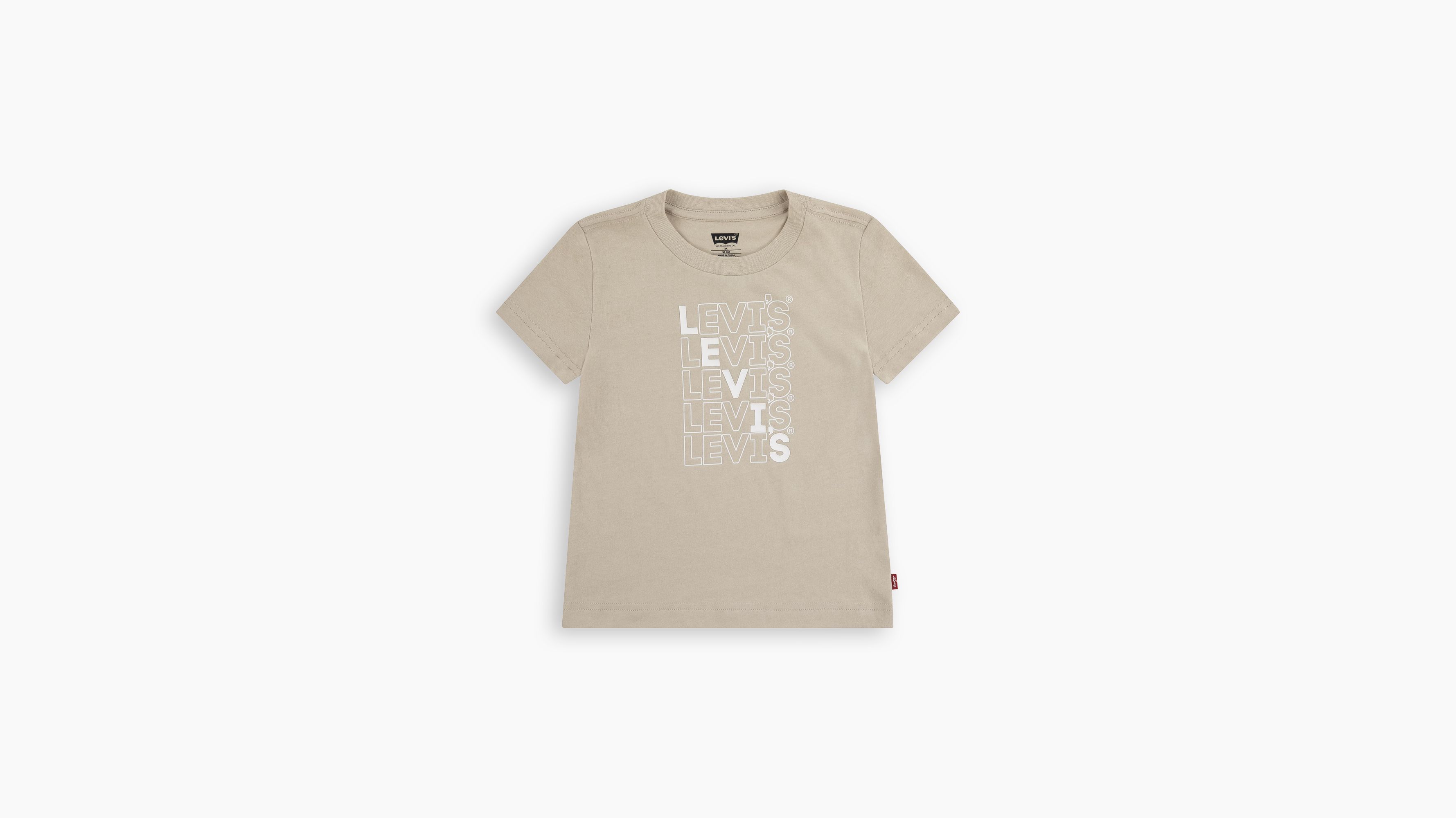 Kids Levis Loud Tee - Beige | Levi's® GB