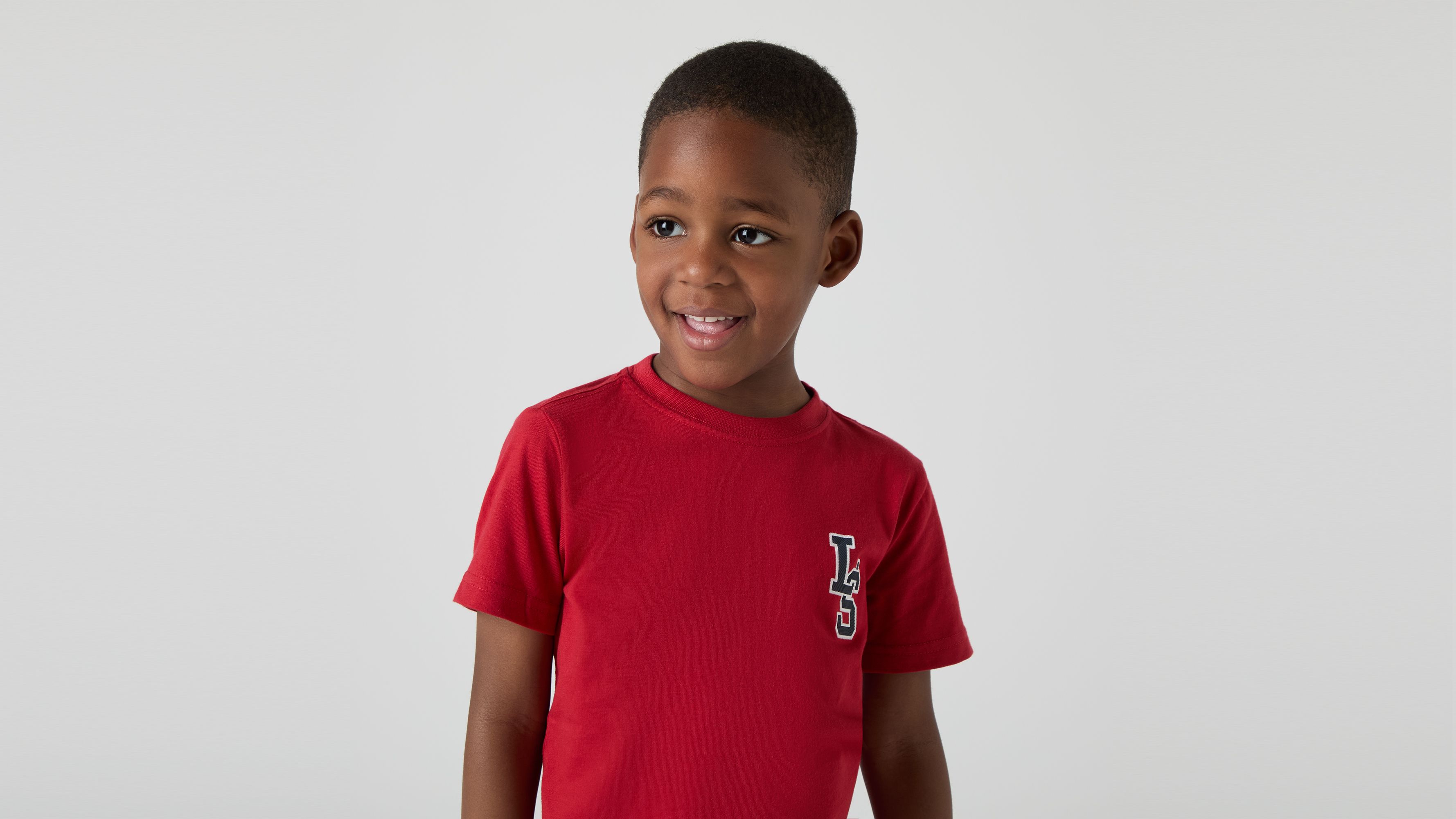 Kids Monogram Tee - Red | Levi's® GB