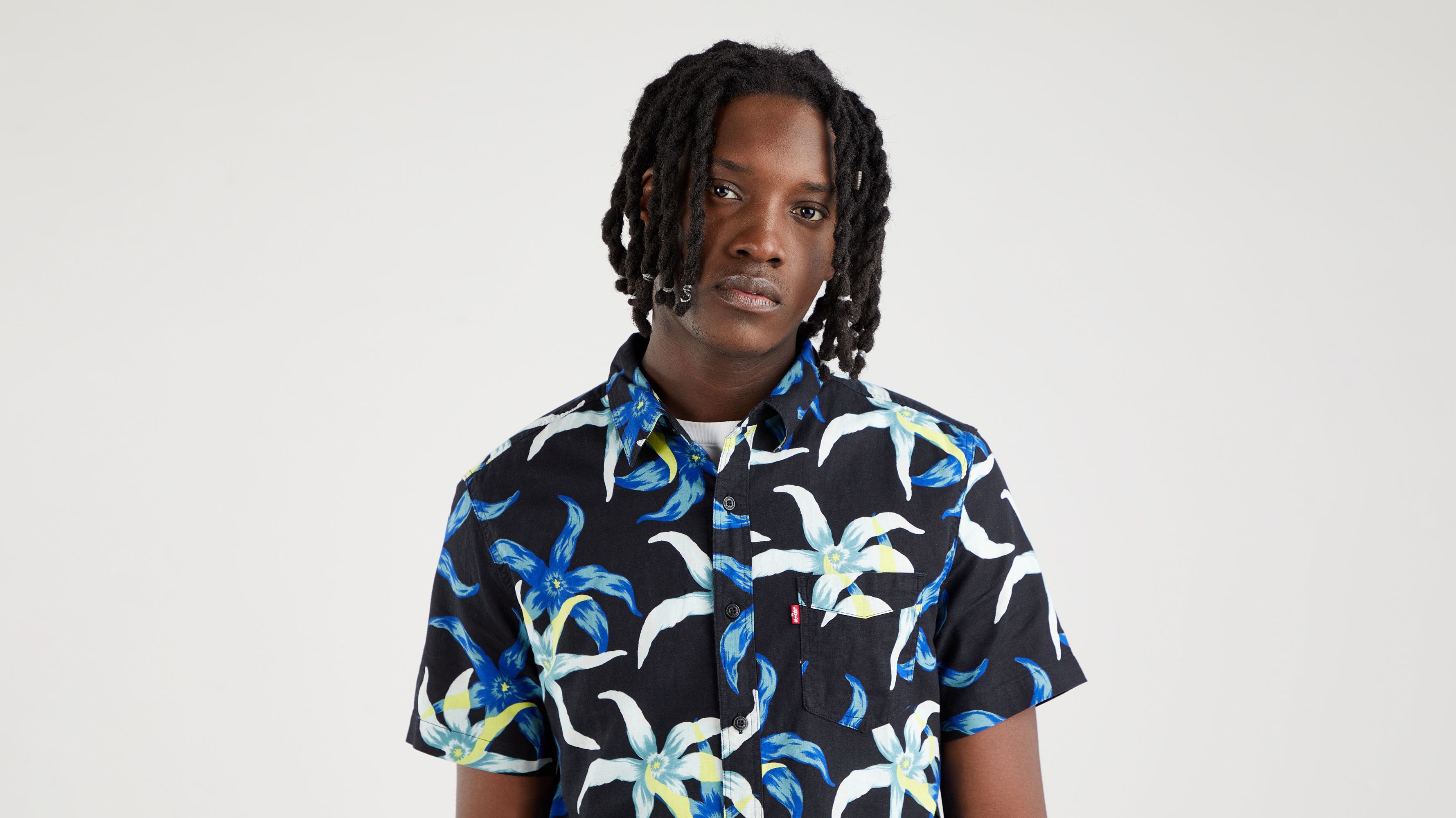 Sunset 1 Pocket Standard Fit Shirt - Black | Levi's® XK