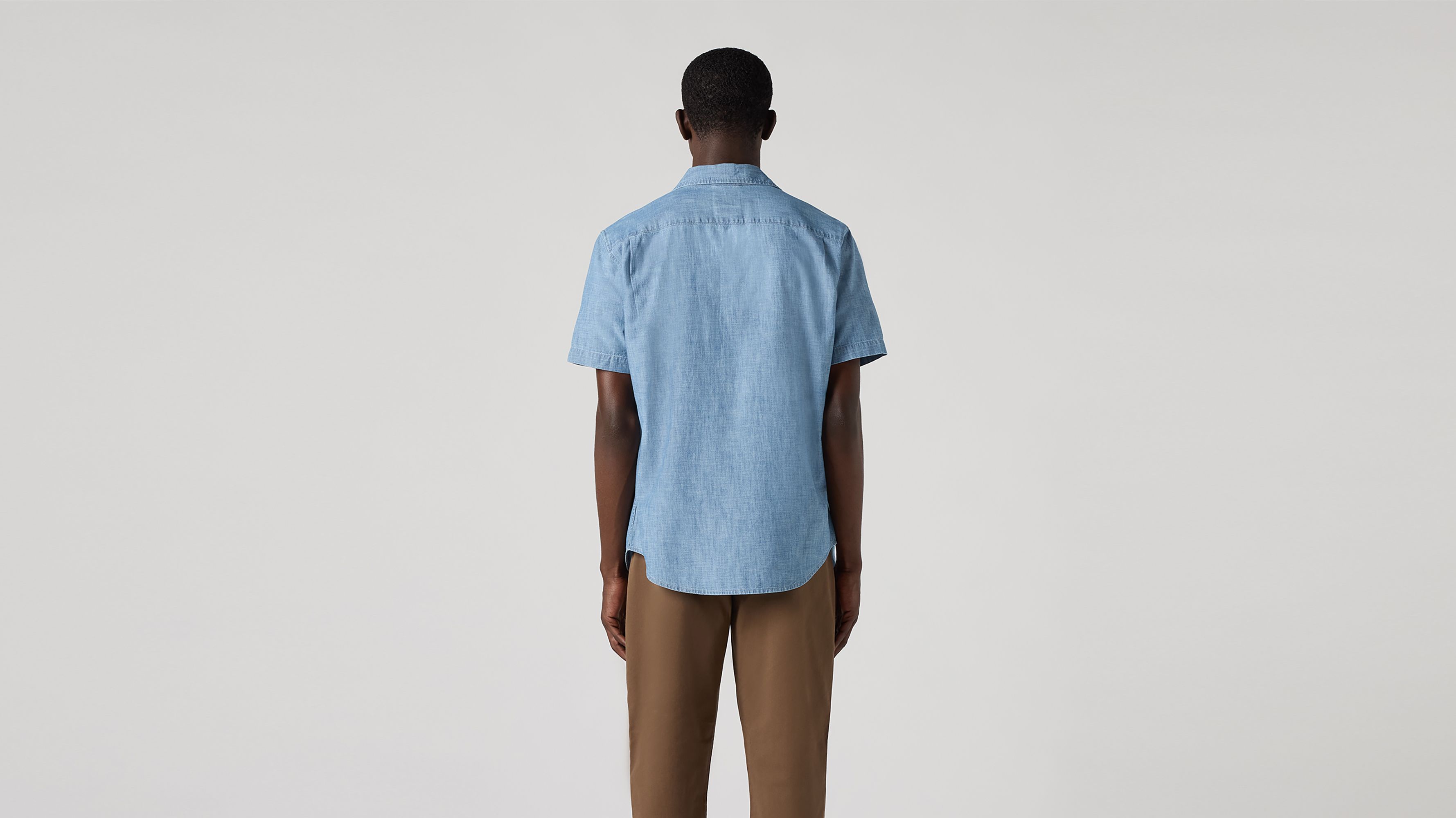 Short Sleeve Sunset Pocket Standard Fit Shirt - Blue | Levi's® NO