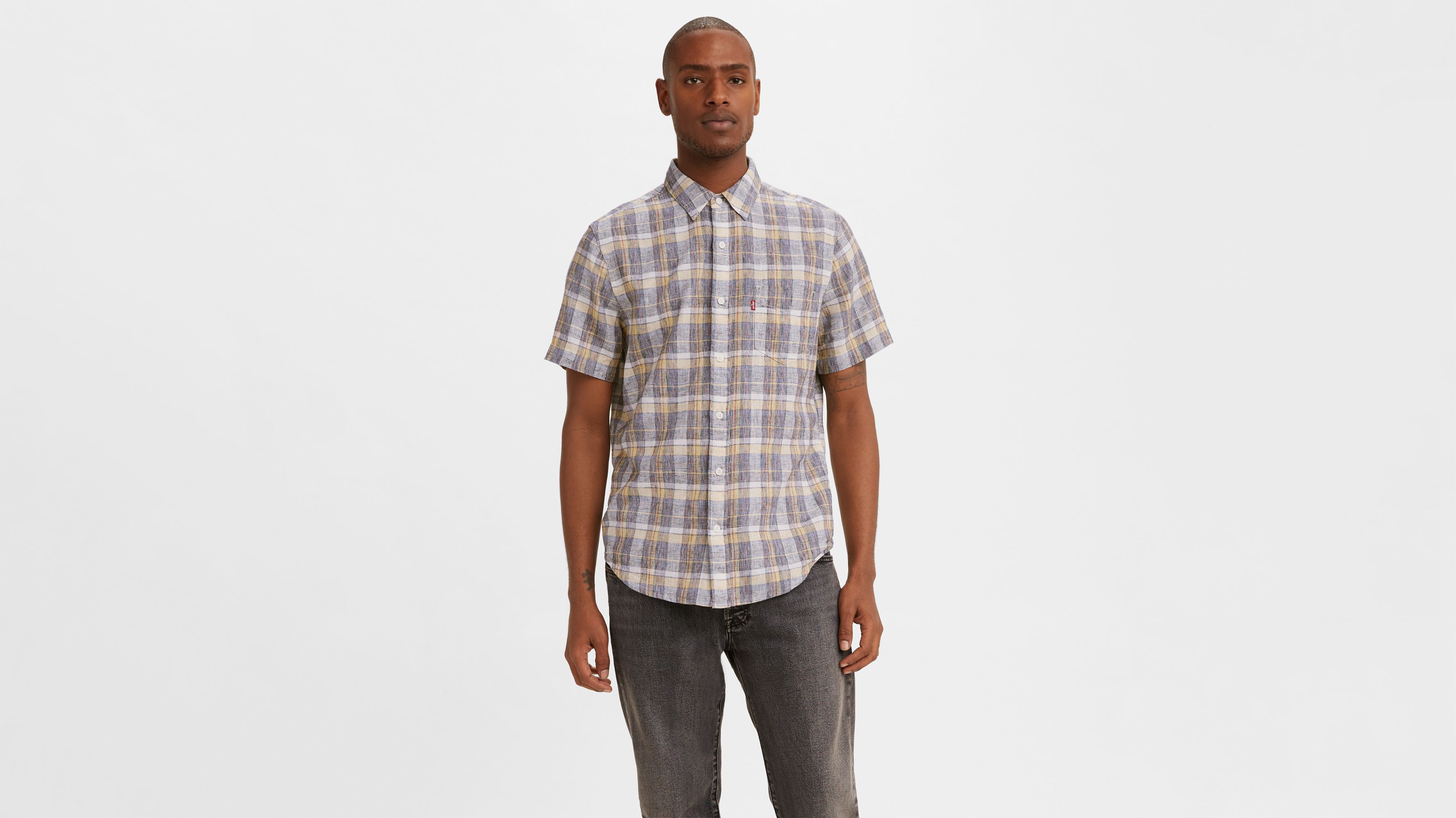 Sunset One Pocket Button-up Shirt - Brown | Levi's® US