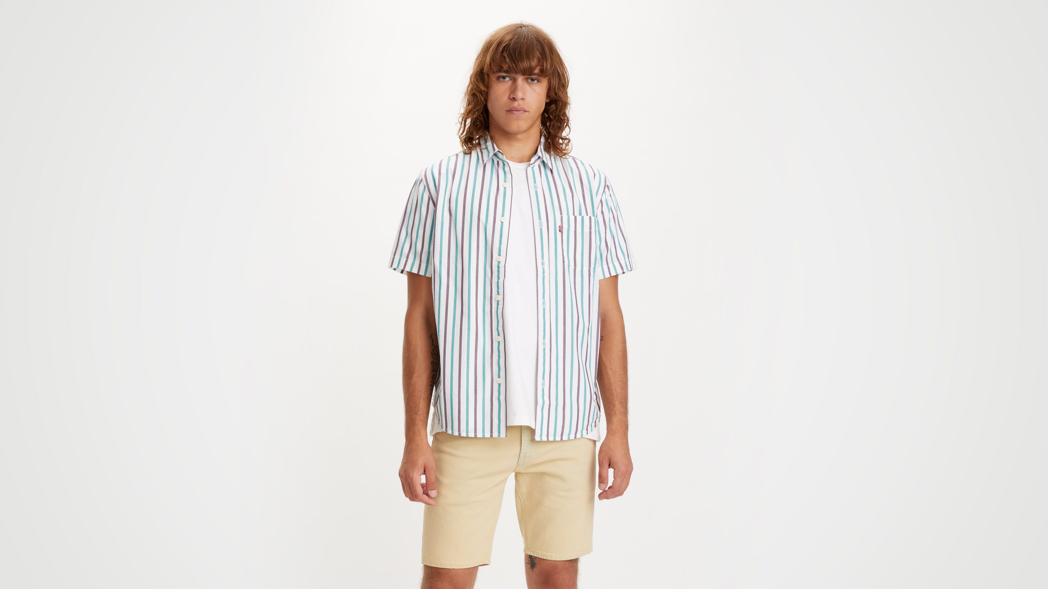 Classic Standard Fit Shirt - White | Levi's® NO