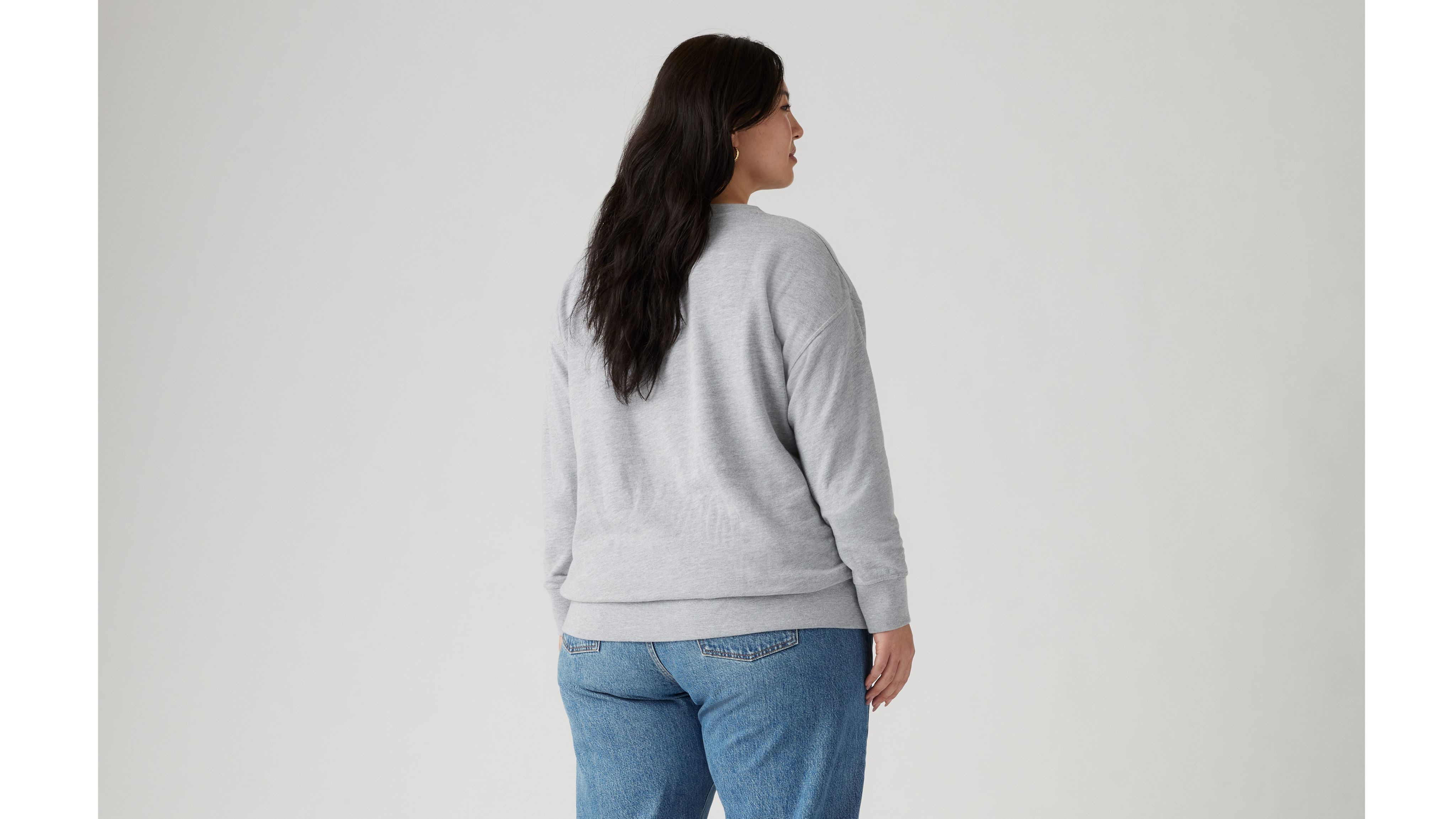 Graphic Standard Sweatshirt Ronde Hals (grote Maat) - Grijs | Levi's® BE