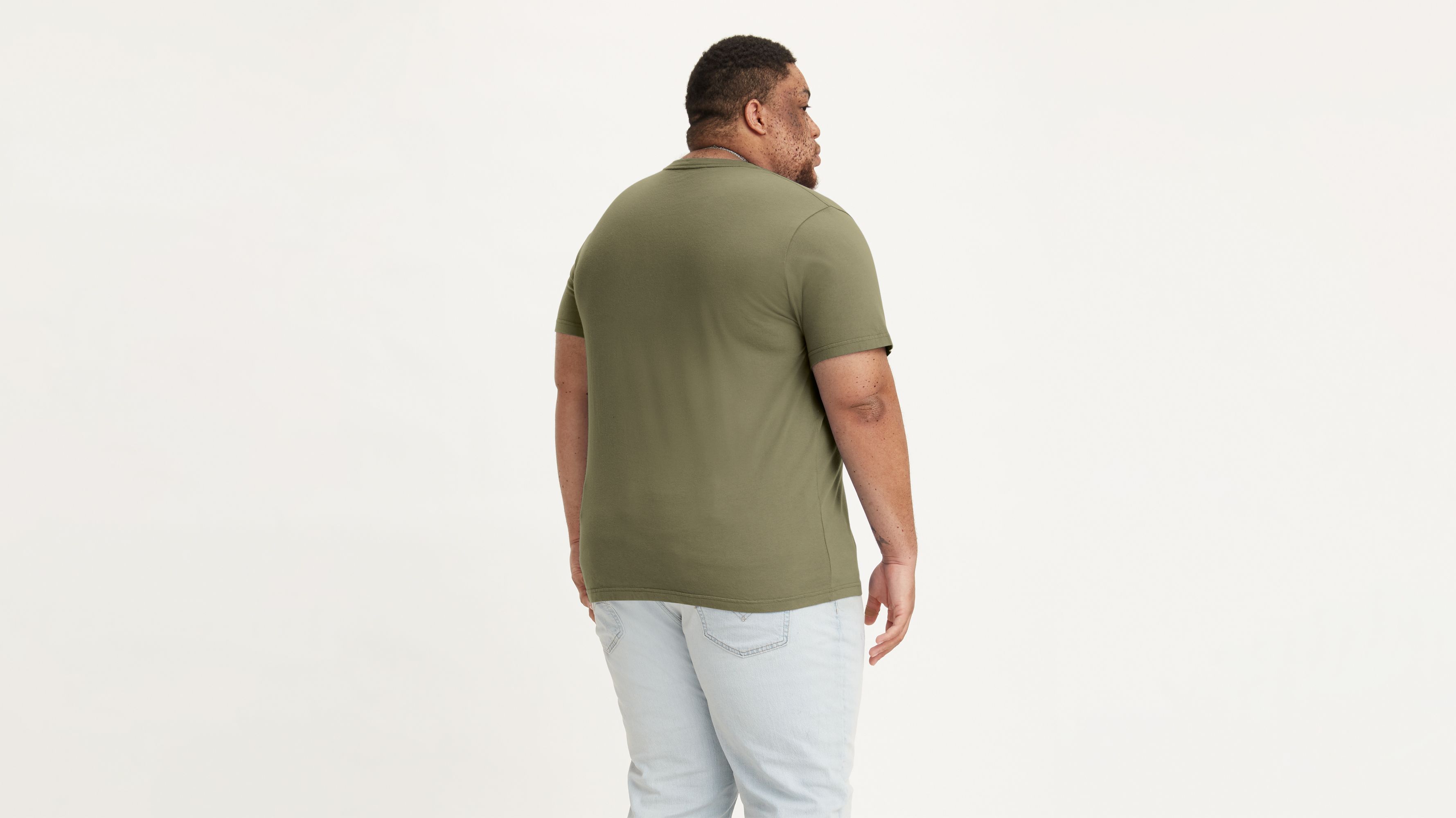 Short Sleeve Relaxed Fit Tee (big & Tall) - Green | Levi's® FR