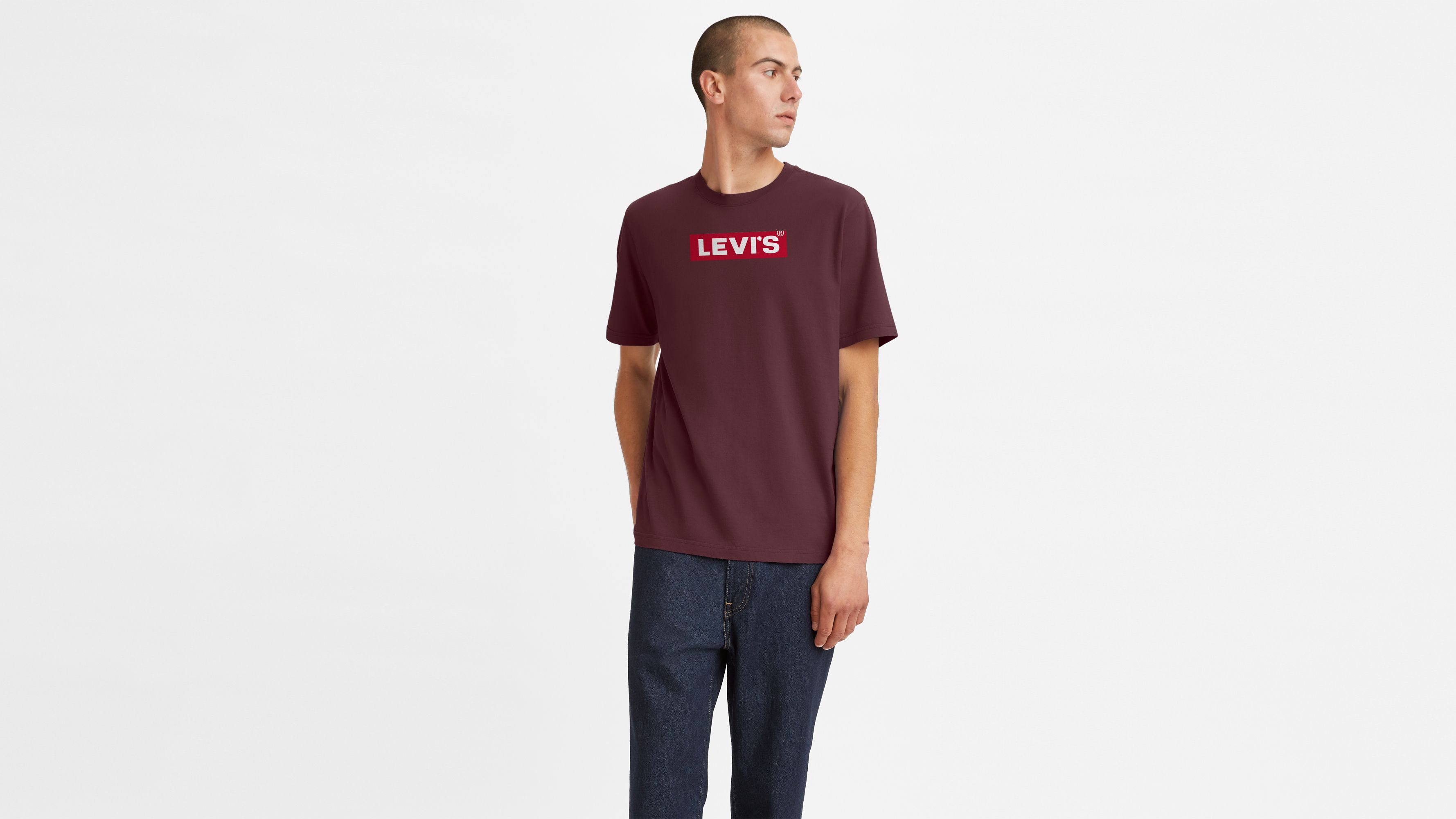 Relaxed Fit Tee (big & Tall) - Red | Levi's® GR