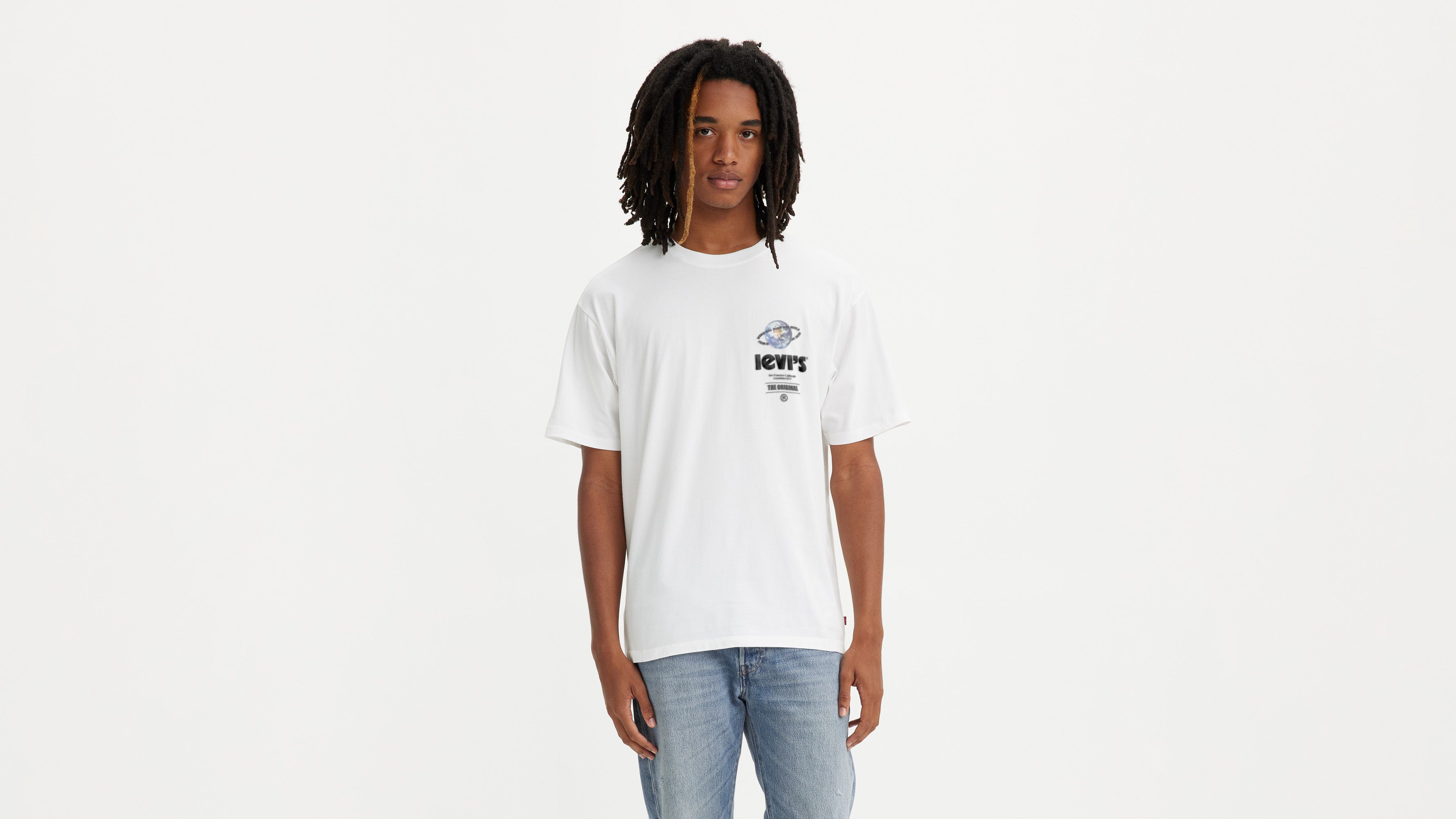 Vintage Fit Graphic Tee - White | Levi's® RO