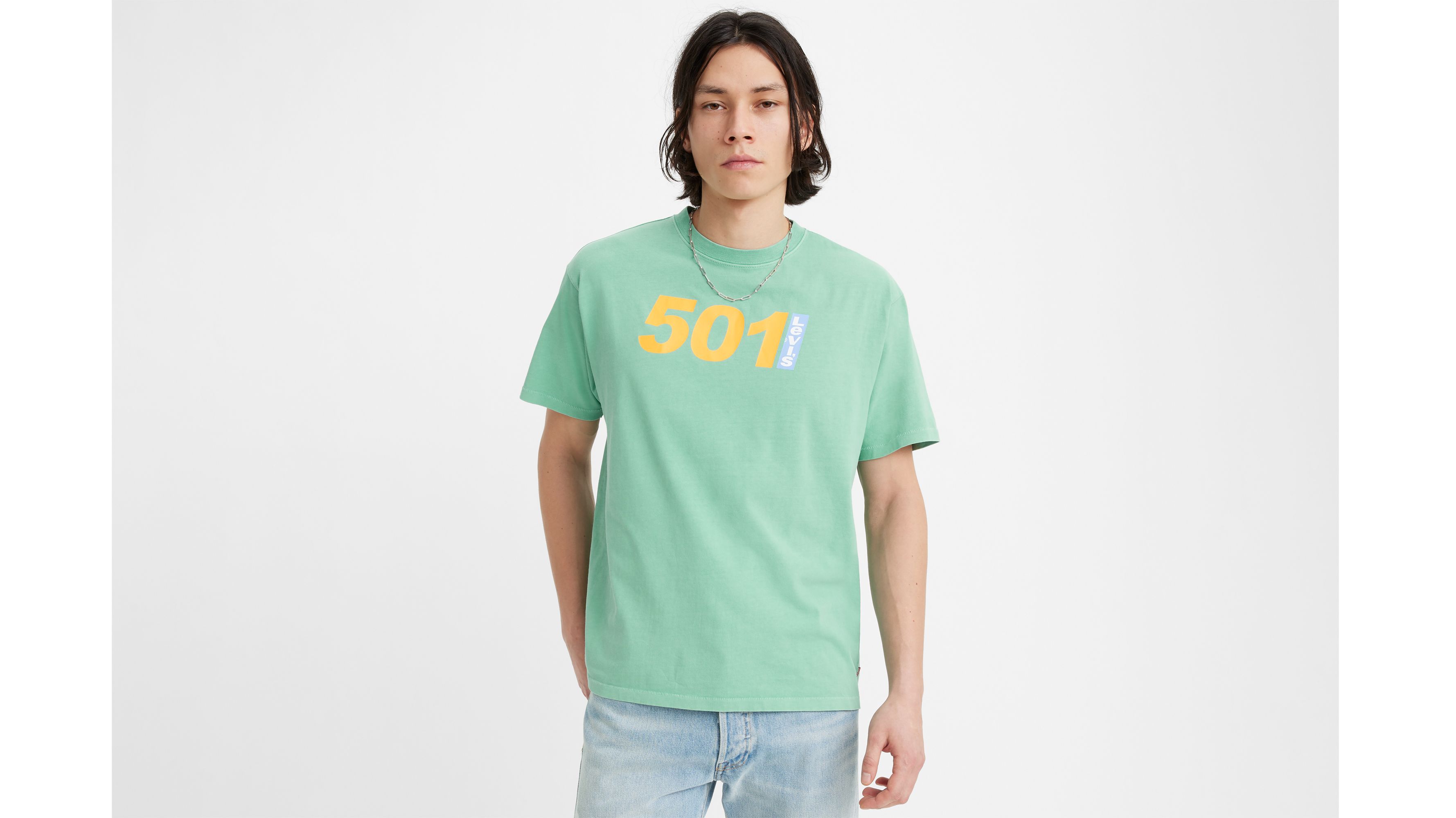 Vintage Fit Graphic Tee - Blue | Levi's® GB