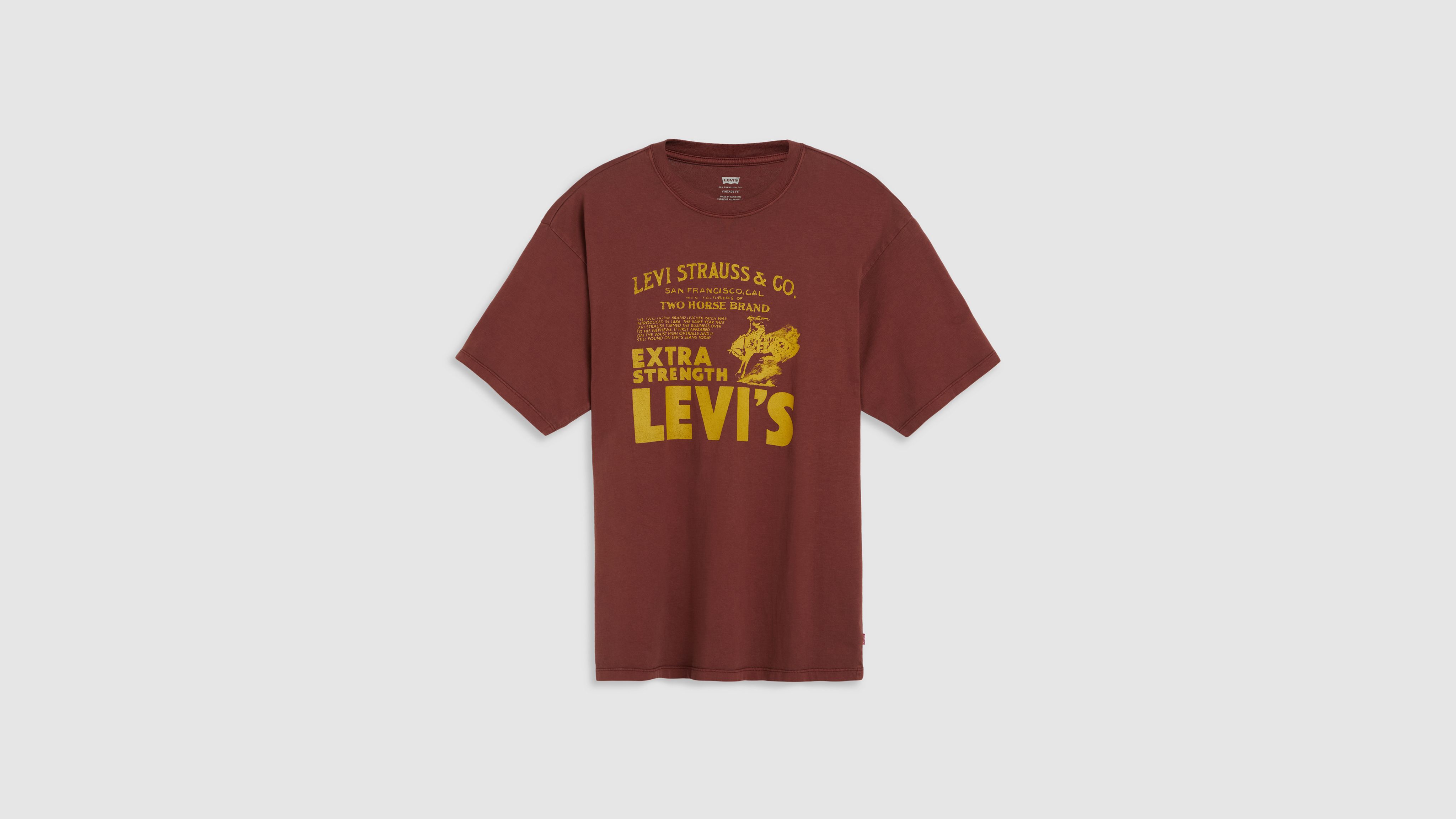 Vintage Fit Graphic T-shirt - Brown | Levi's® CA