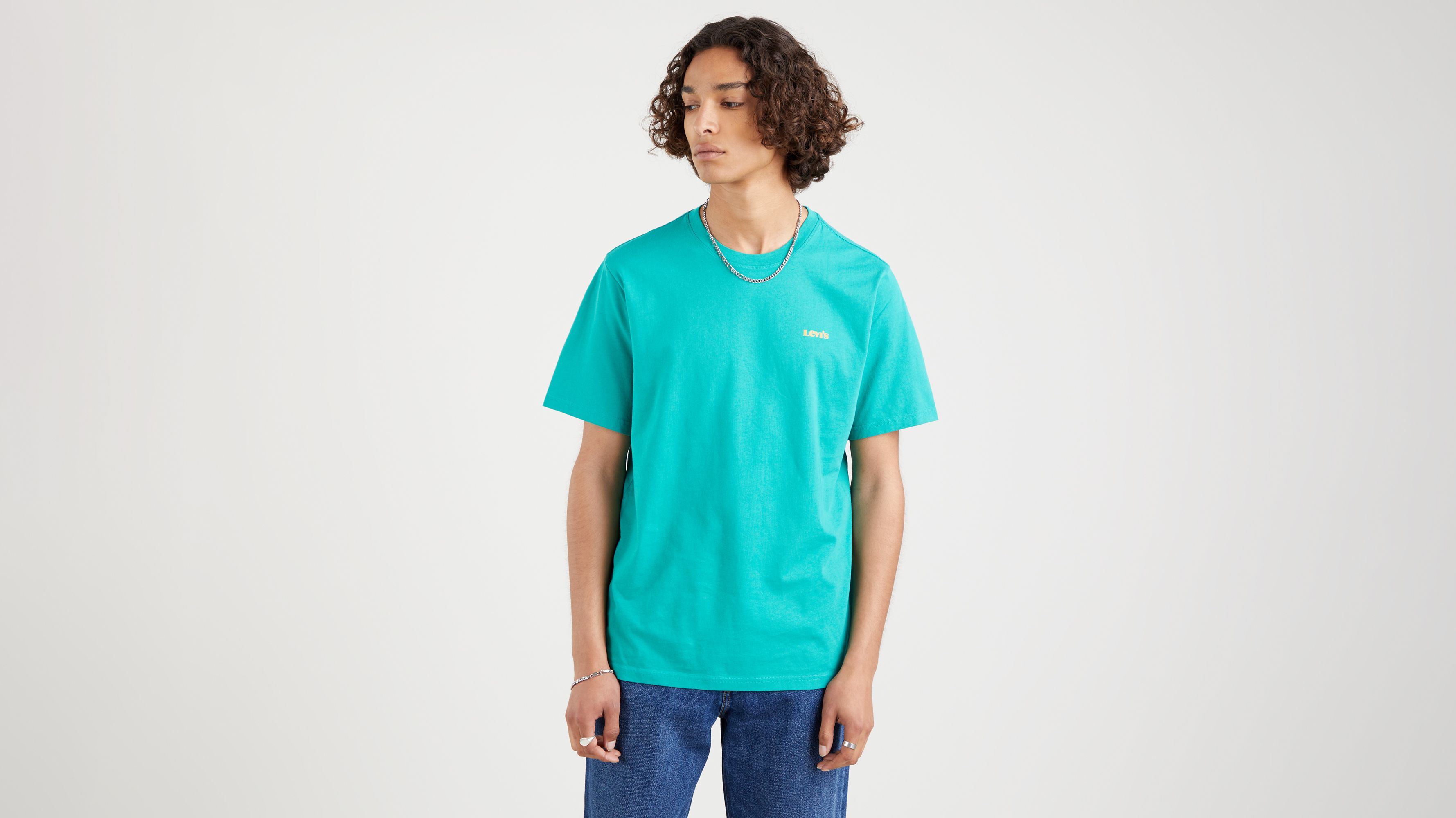 Relaxed Logo Tee - Green | Levi's® GB