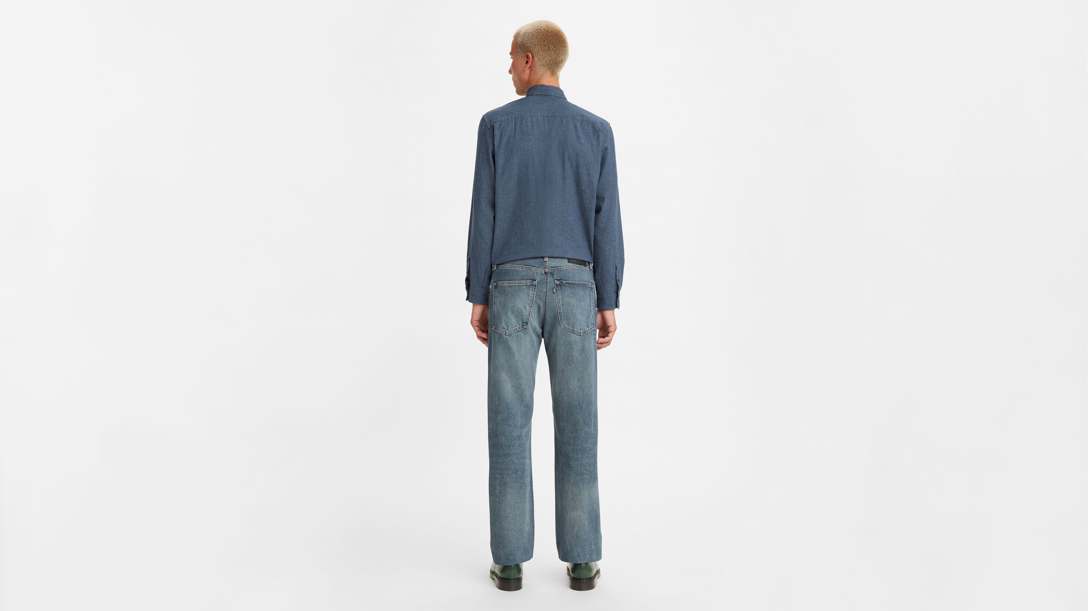 Levi's® Made & Crafted® Tailored Straight Jeans - Blue | Levi's® ES