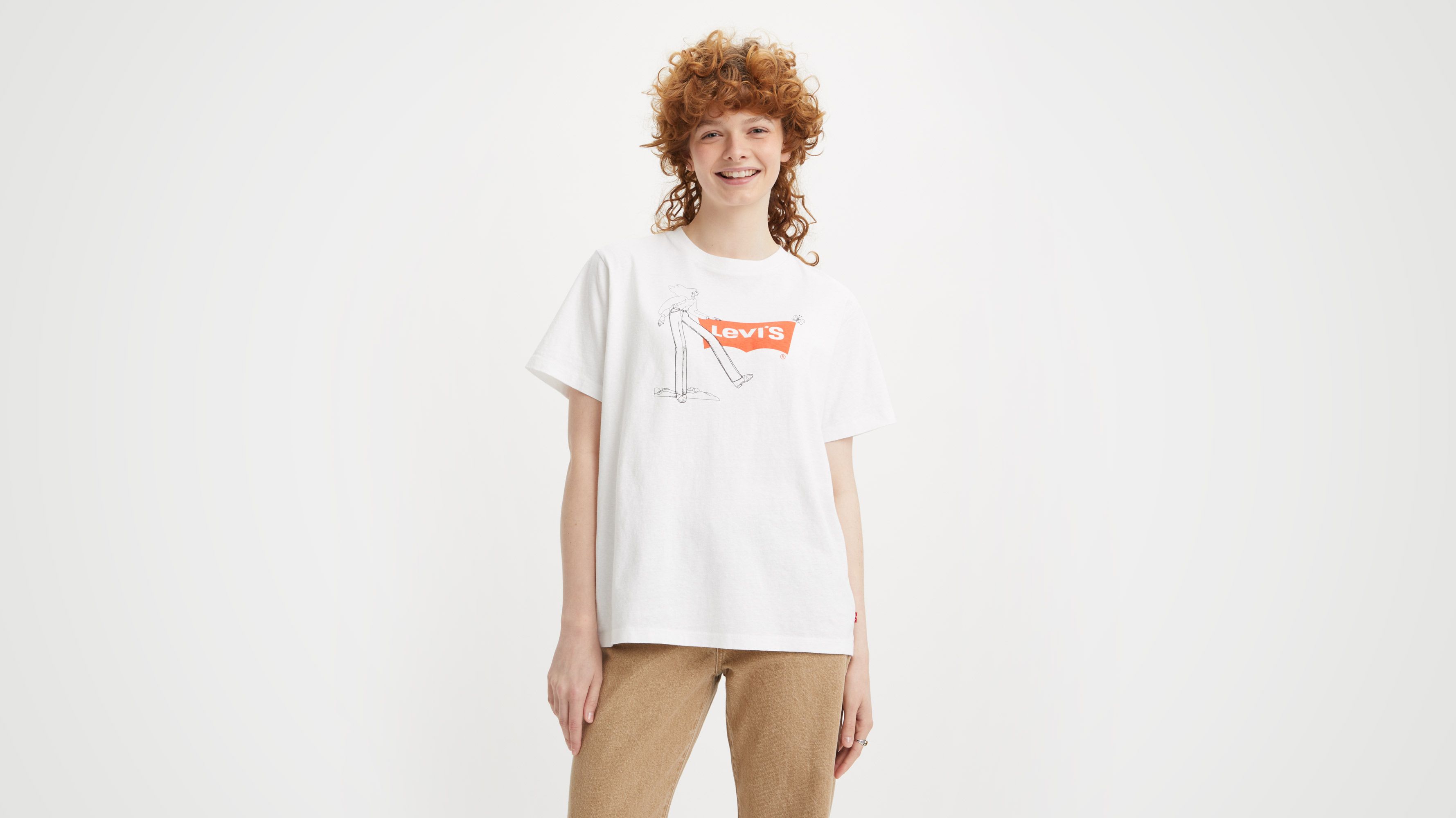 Graphic Jet Tee - White | Levi's® GB