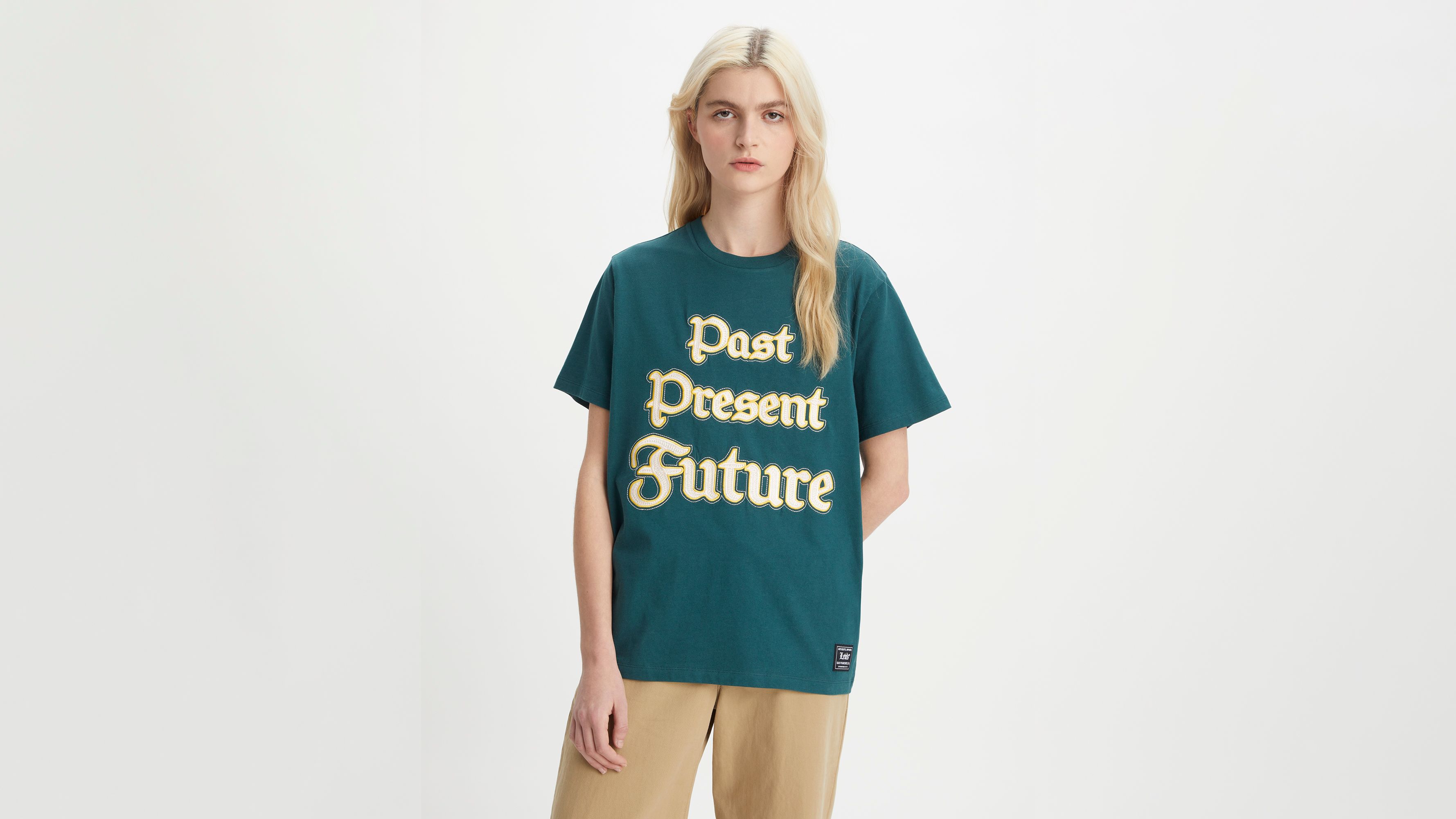 Camiseta Estampada Jet - Verde | Levi's® ES