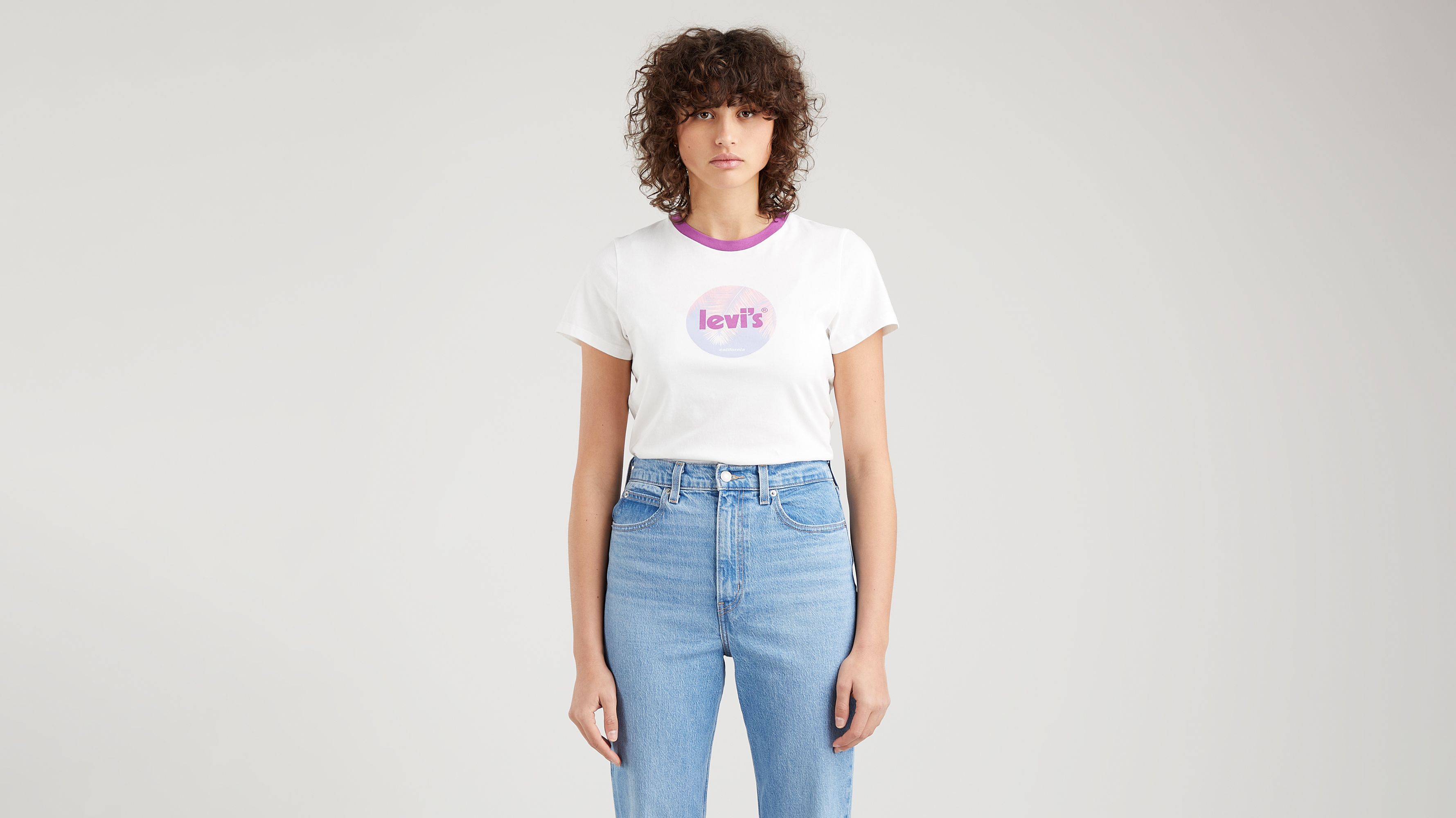 Graphic Jordie Tee - White | Levi's® MC