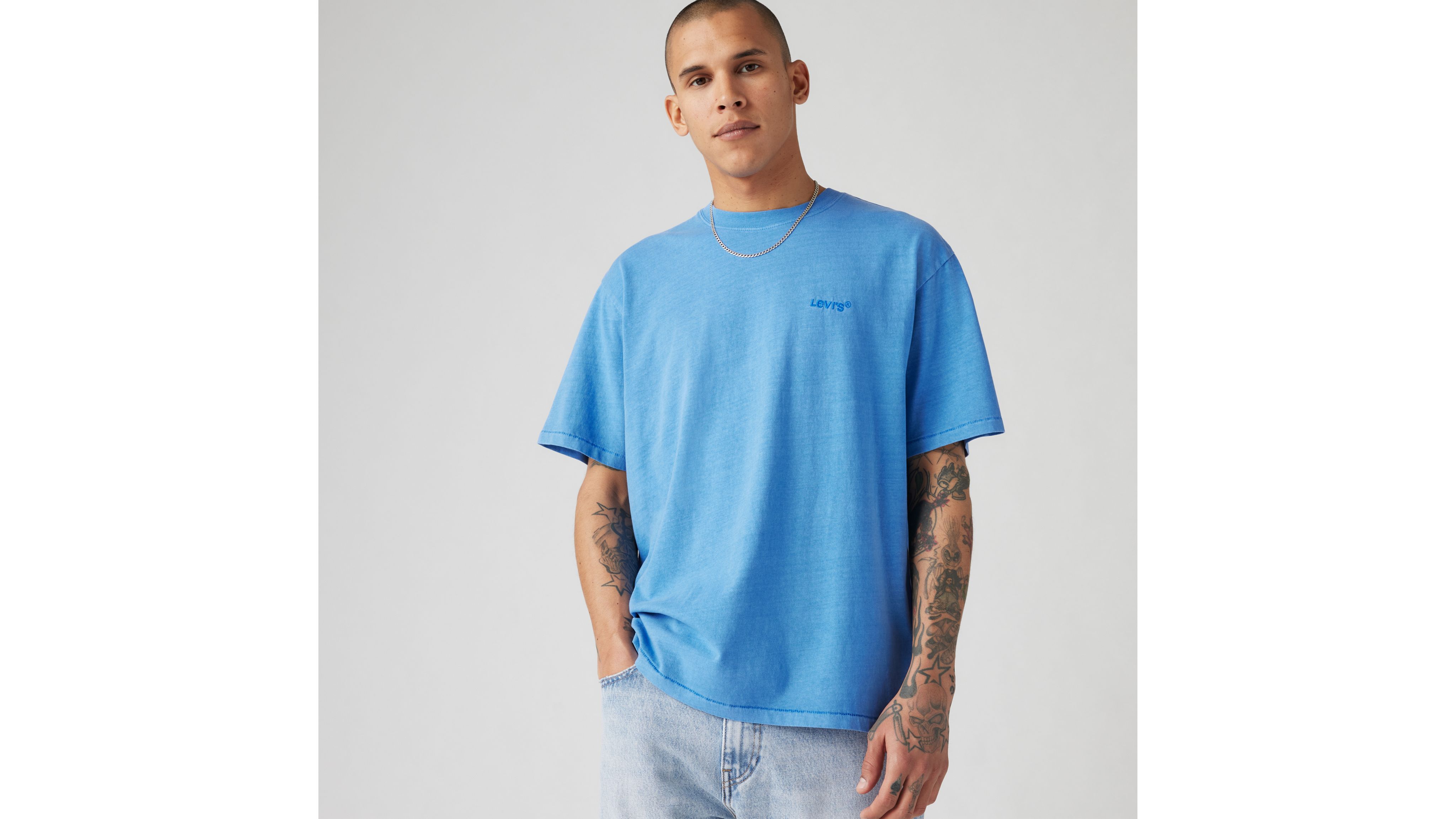 Levi's® Red Tab™ Vintage Tee - Blue | Levi's® CH