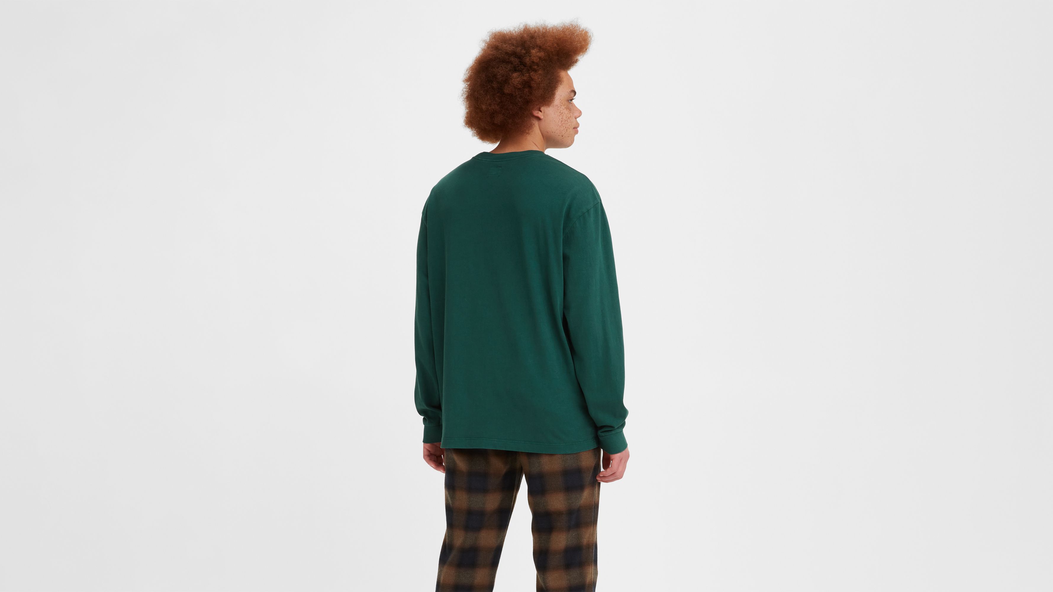 Red Tab™ Long Sleeve T-shirt - Green | Levi's® CA