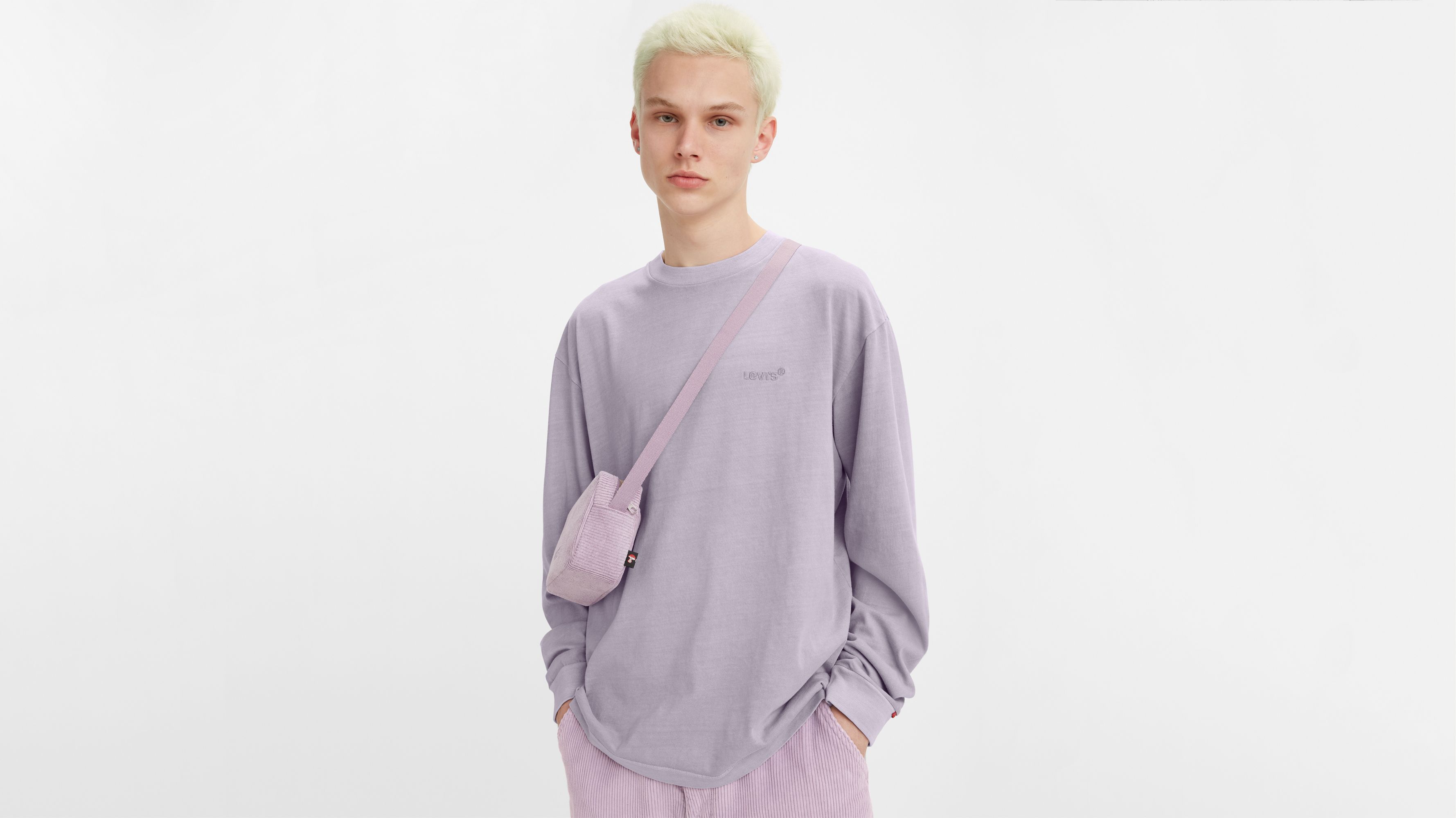 Red Tab™ Long Sleeve T-shirt - Blue | Levi's® CA